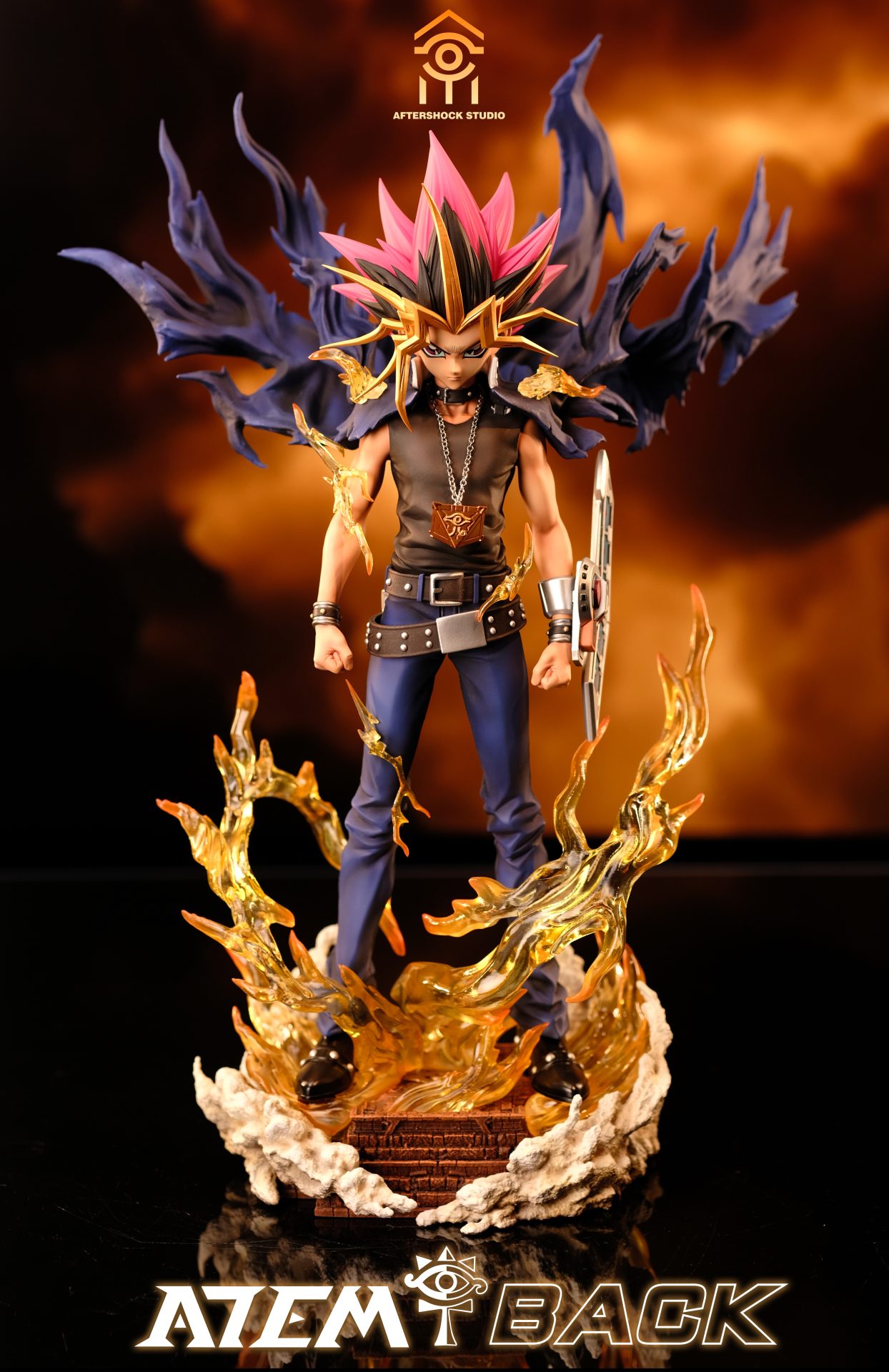 Aftershock Studio Yu Gi Oh ATEM GK Resin STATUE PREORDER - Toy Okoku