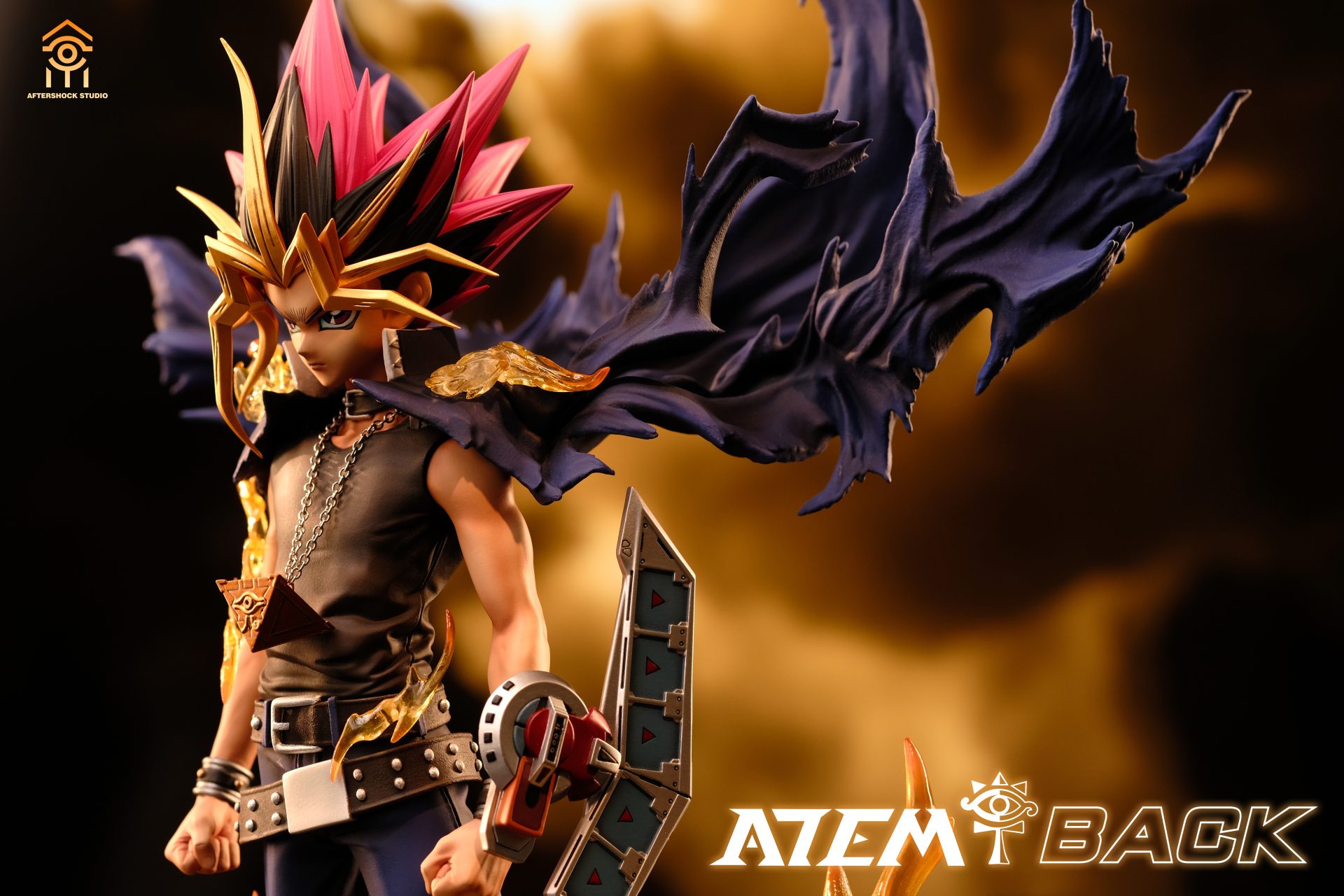 Aftershock Studio Yu Gi Oh ATEM GK Resin STATUE PREORDER - Toy Okoku
