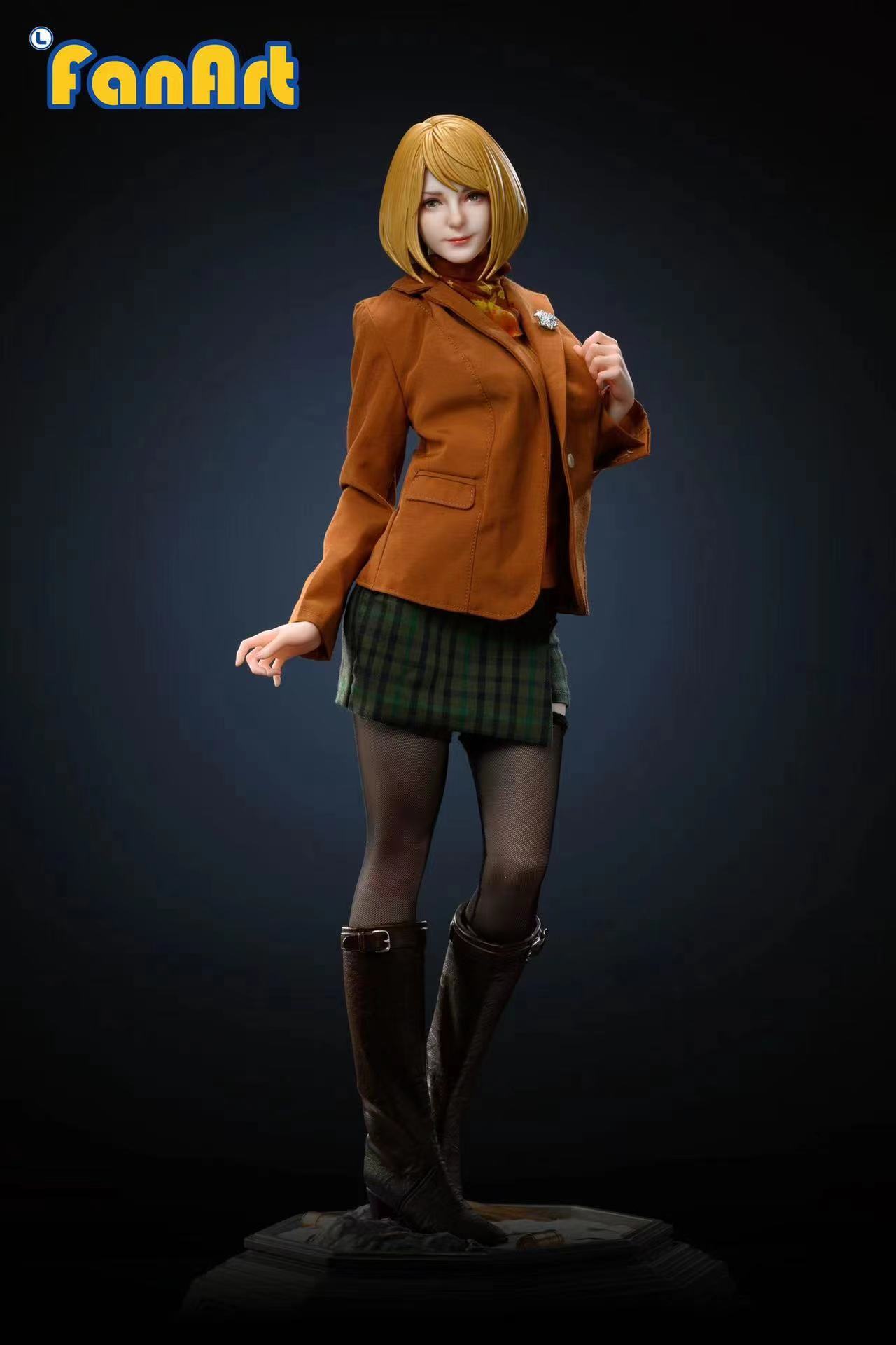 Fan Art Studio Resid Evil 1/4 scale Ashley Graham GK Resin Statue ...