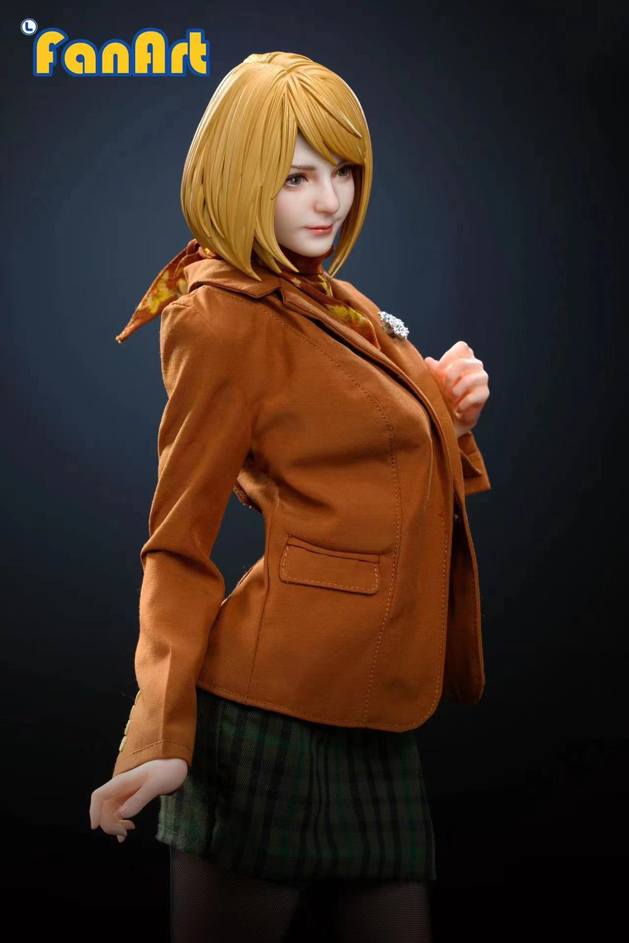 Fan Art Studio Resid Evil 1/4 scale Ashley Graham GK Resin Statue ...