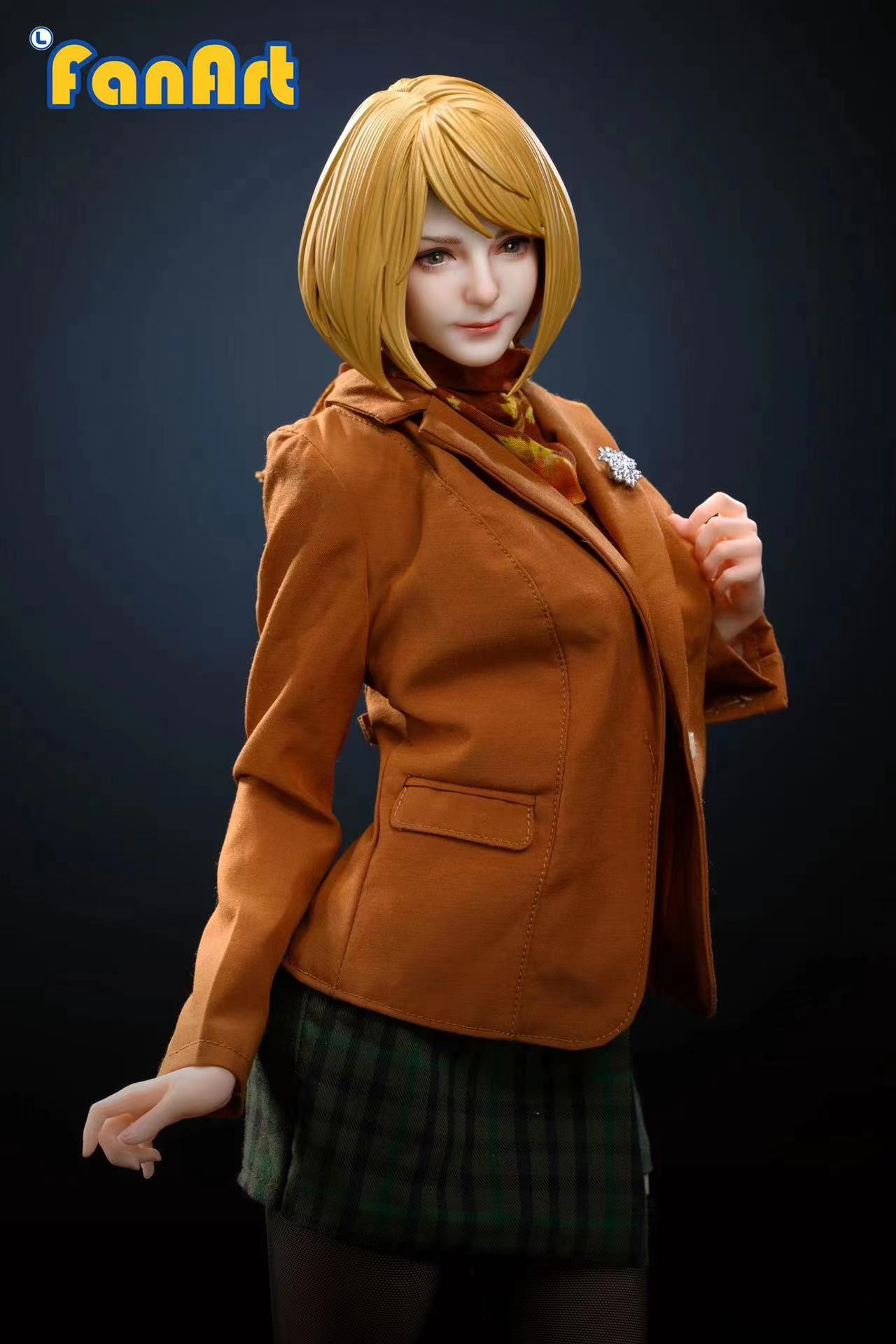 Fan Art Studio Resid Evil 1/4 scale Ashley Graham GK Resin Statue ...