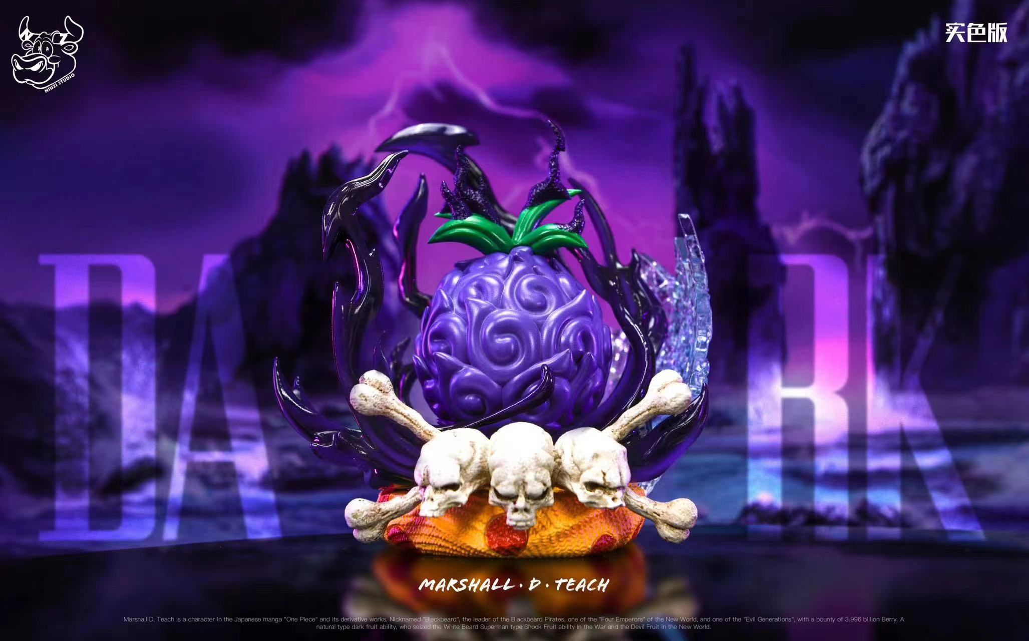 NIUZI Studio OP Yami Yami no Mi GK Resin Statue PREORDER - Toy Okoku