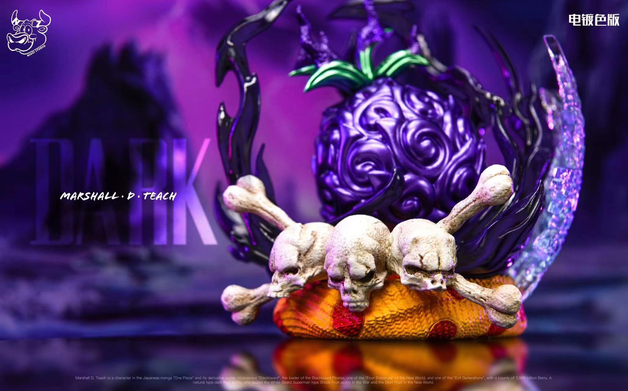 NIUZI Studio OP Yami Yami no Mi GK Resin Statue PREORDER - Toy Okoku