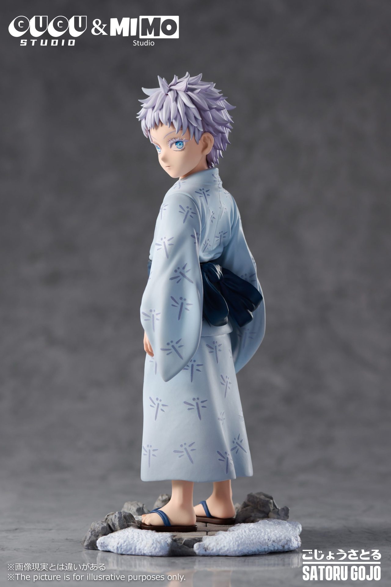 GUGU x Mimo Studio Jujutsu Childhood Series 001 Satoru Gojo GK Statue ...