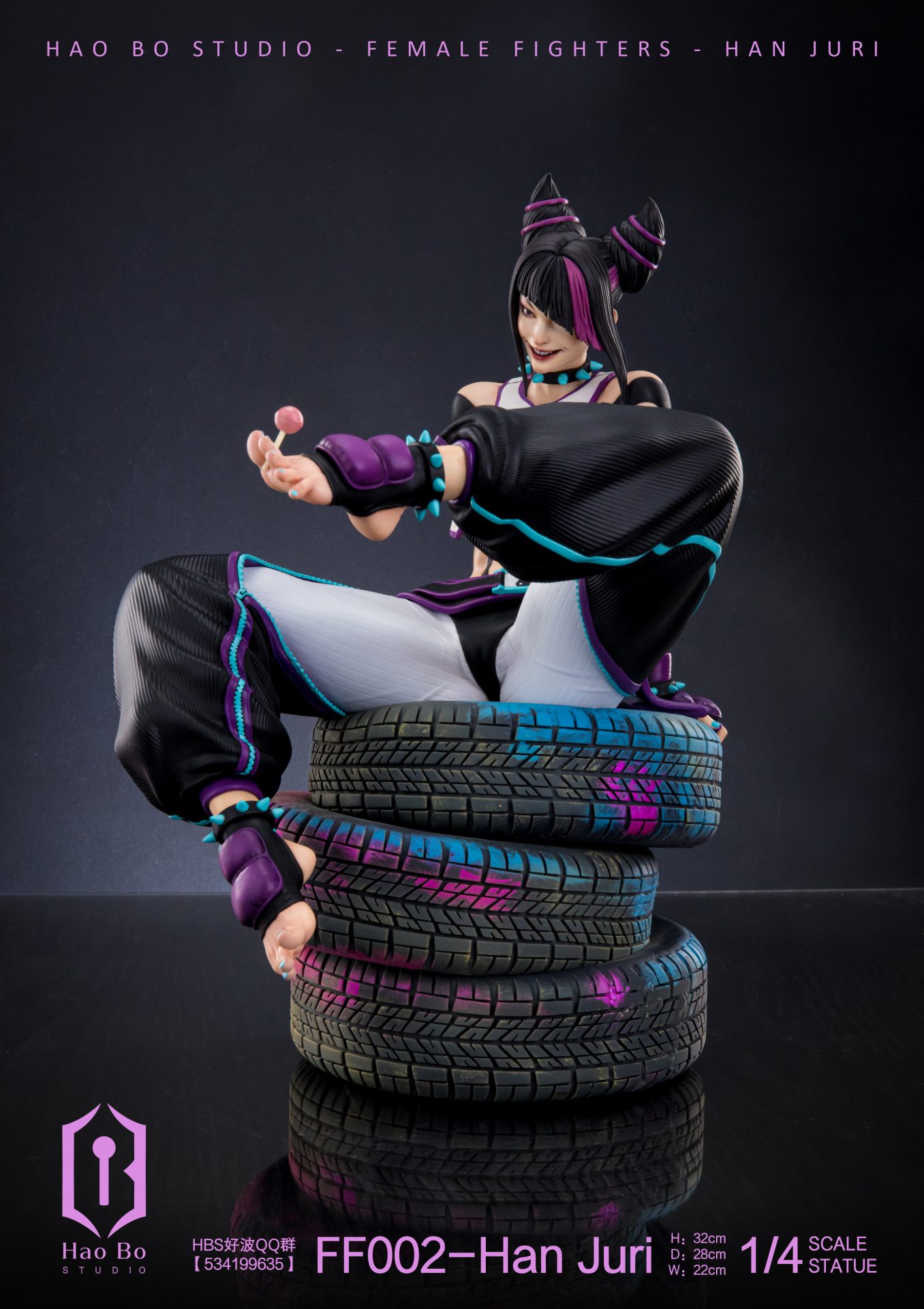 Han Juri Resin Statue | Street Fighter - PREORDER