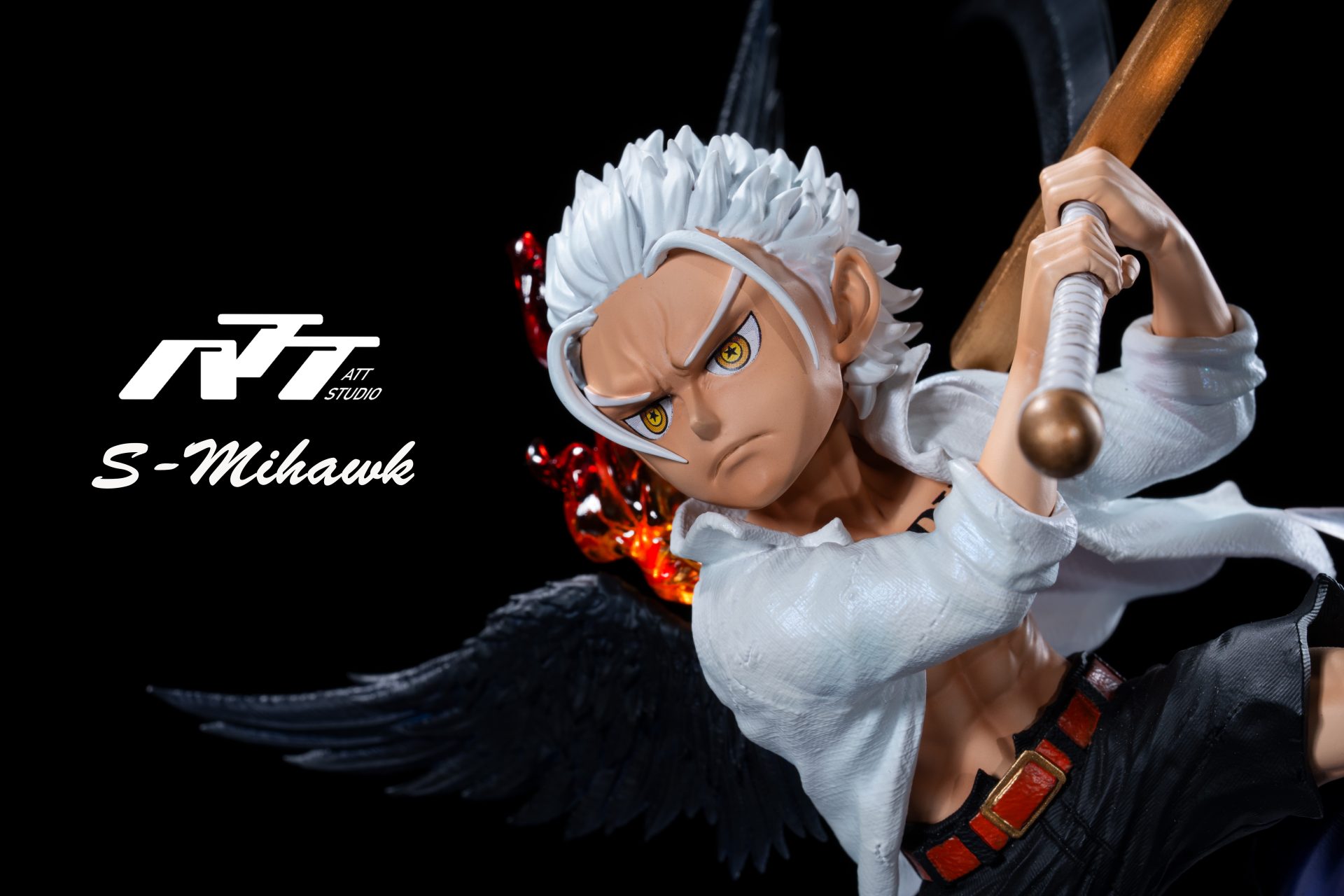 ATT Studio OP Seraphim Mihawk & Doflamingo GK Resin Statue PREORDER ...