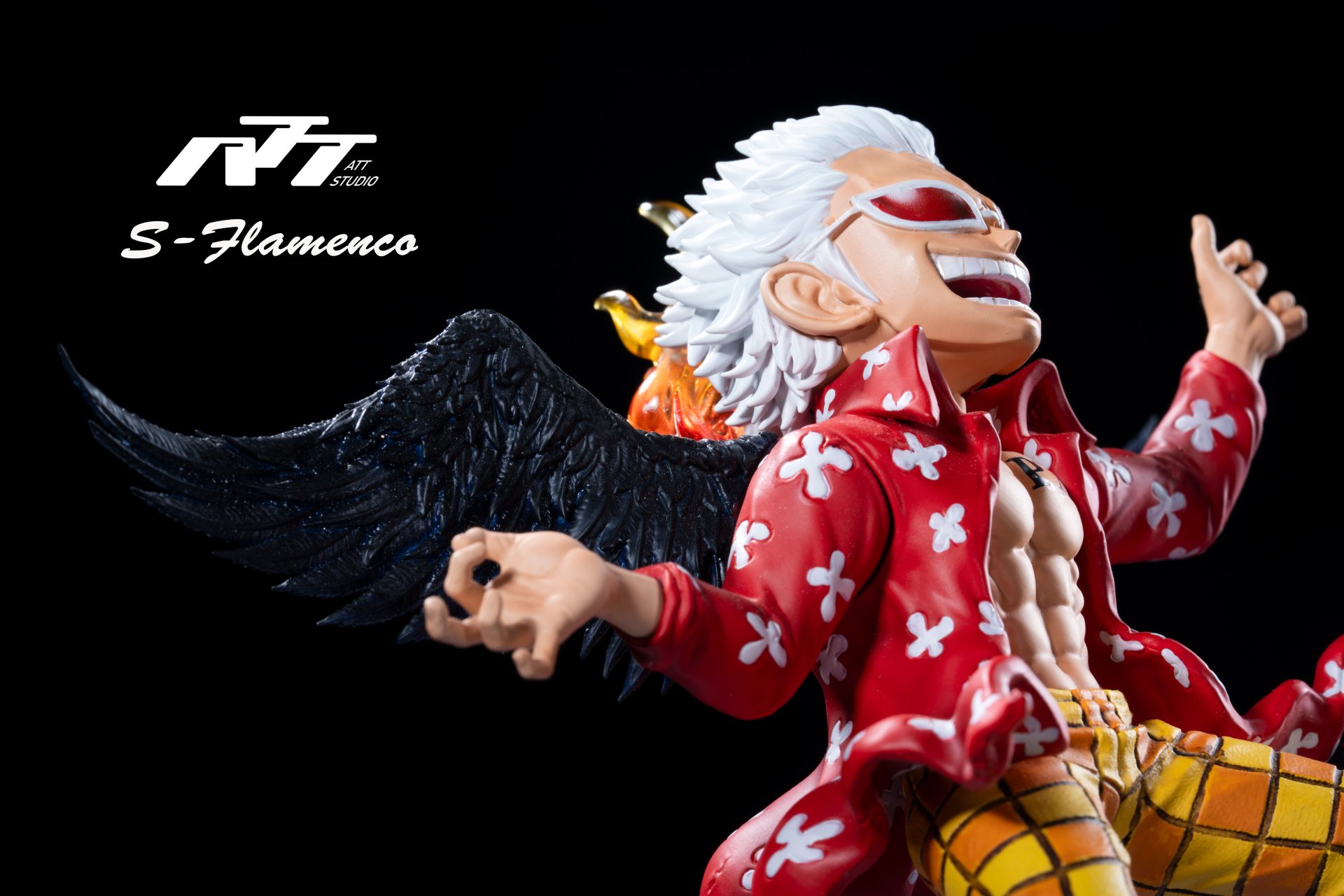 ATT Studio OP Seraphim Mihawk & Doflamingo GK Resin Statue PREORDER ...