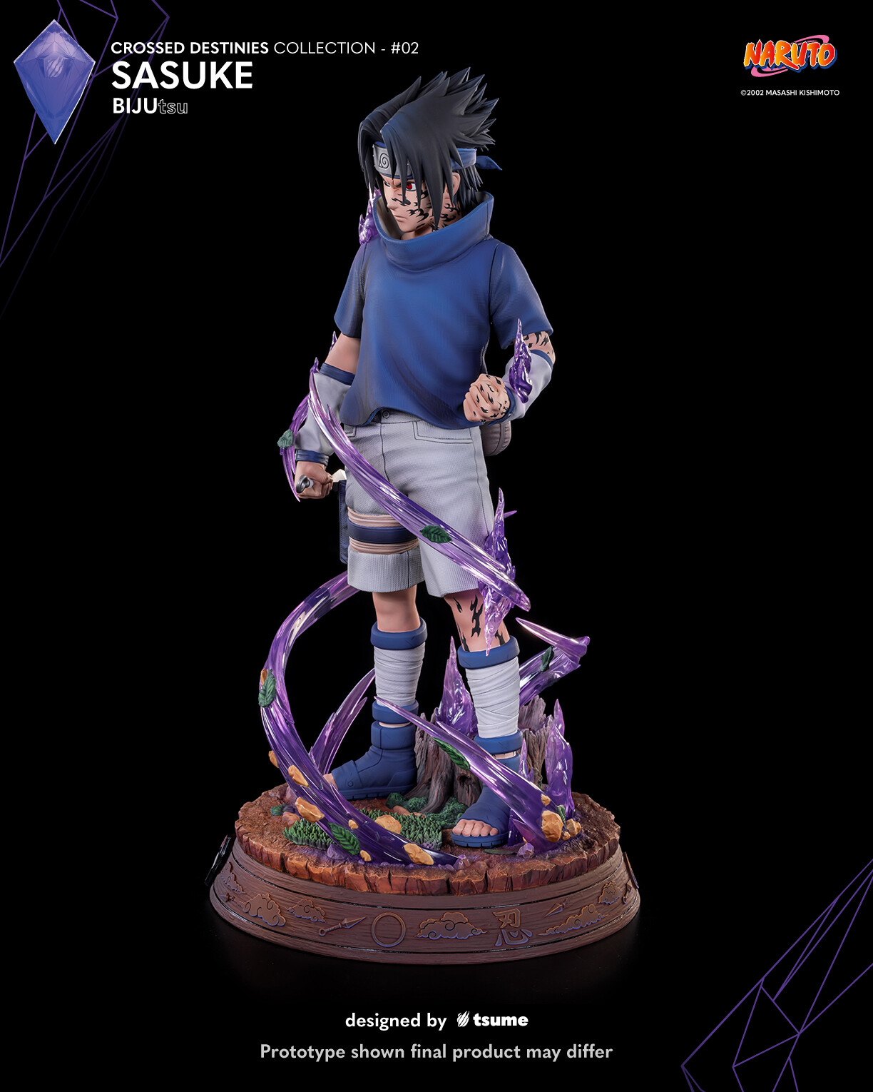 Tsume Art 1/4 Sasuke Uchiha Resin Statue PREORDER - Toy Okoku