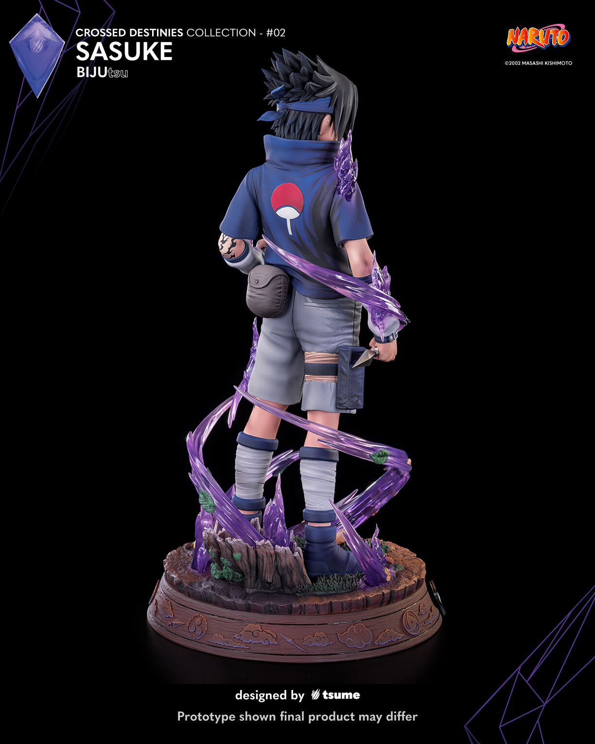 Tsume Art 1/4 Sasuke Uchiha Resin Statue PREORDER - Toy Okoku