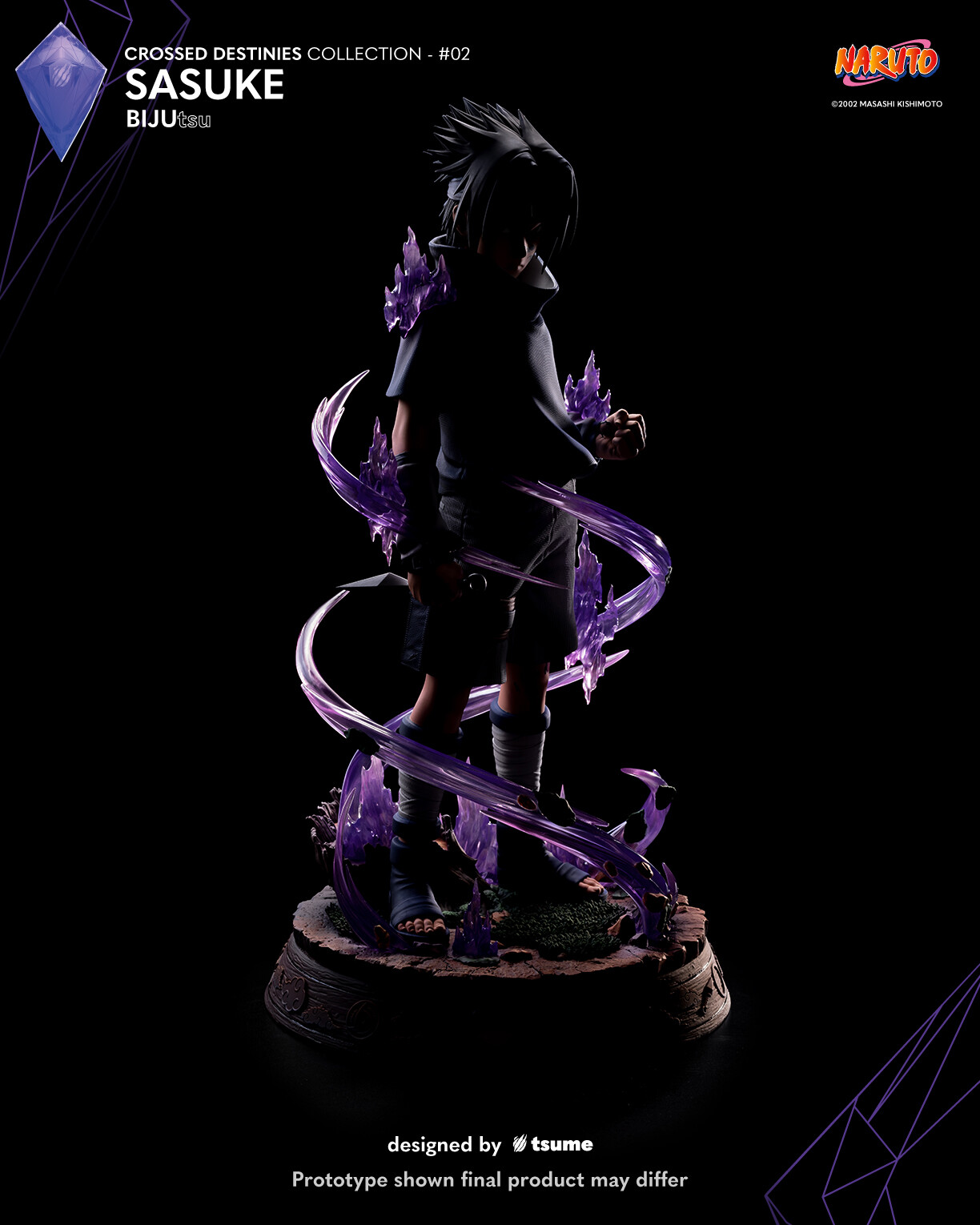 Tsume Art 1/4 Sasuke Uchiha Resin Statue PREORDER - Toy Okoku