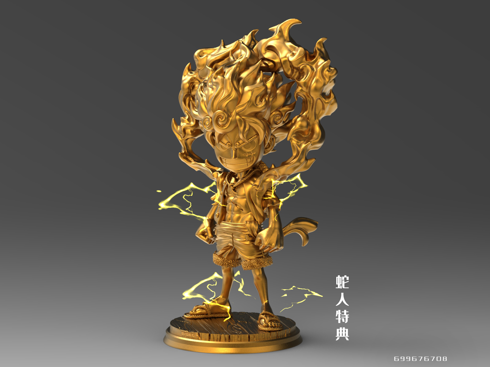 LX-Studios OP Luffy GK Resin Statue PREORDER - Toy Okoku