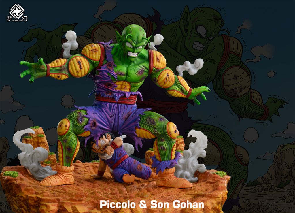 Dream Studio 1/6 Scale DBZ Piccolo & Son Gohan GK Resin Statue PREORDER ...