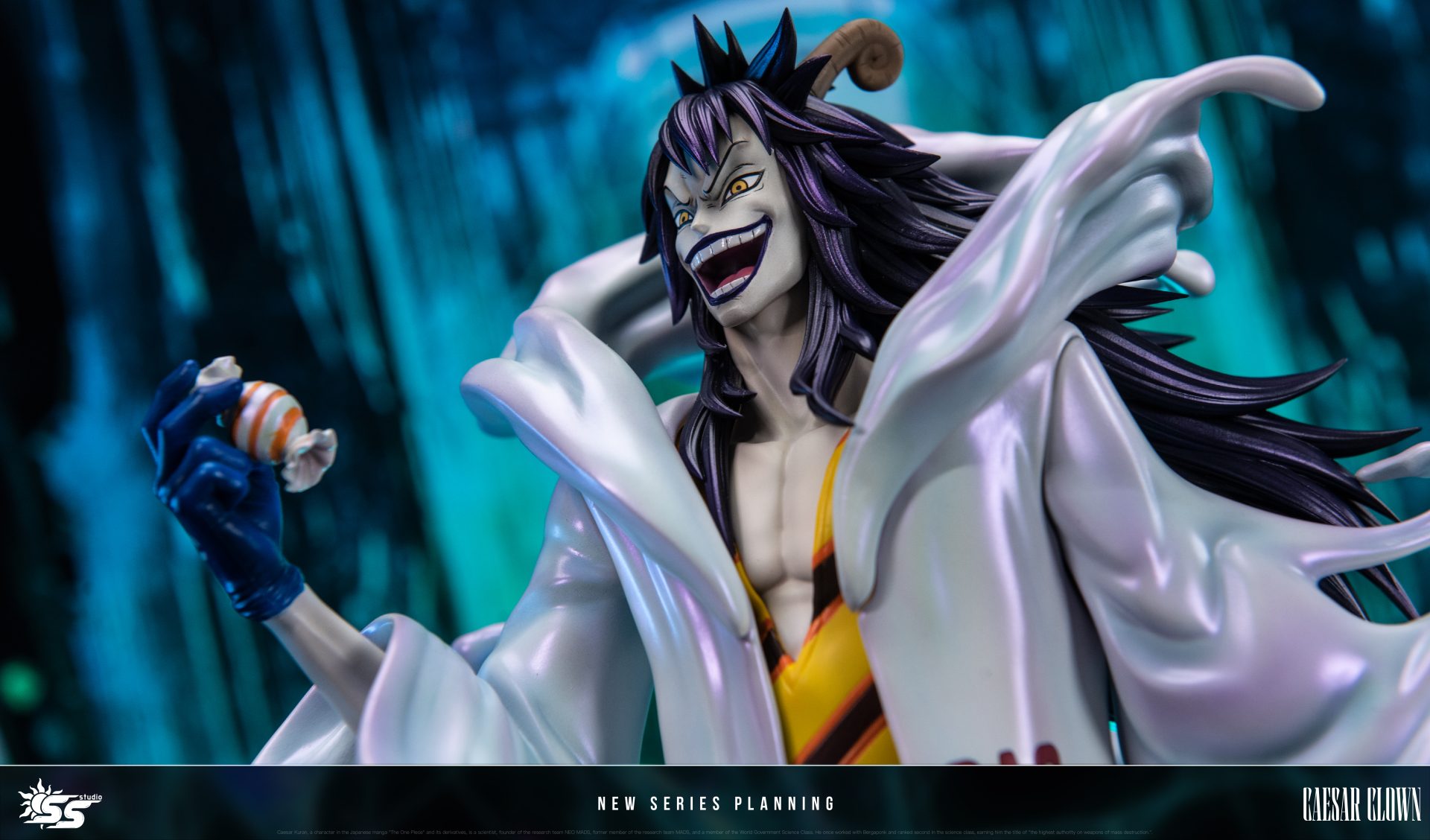SS Studio OP Caesar Crown GK Resin Statue PREORDER - Toy Okoku