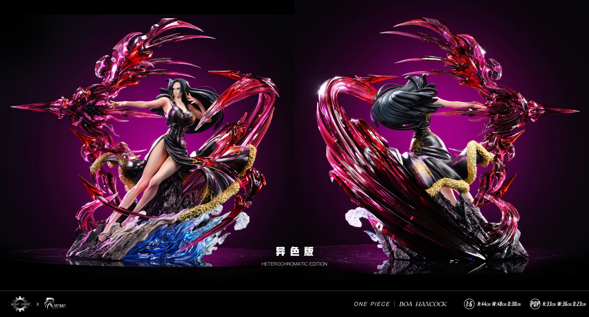 Reset x Restart Studio POP & 1/6 Scale OP BOA Hancock GK Resin Statue PREORDER - Toy Okoku