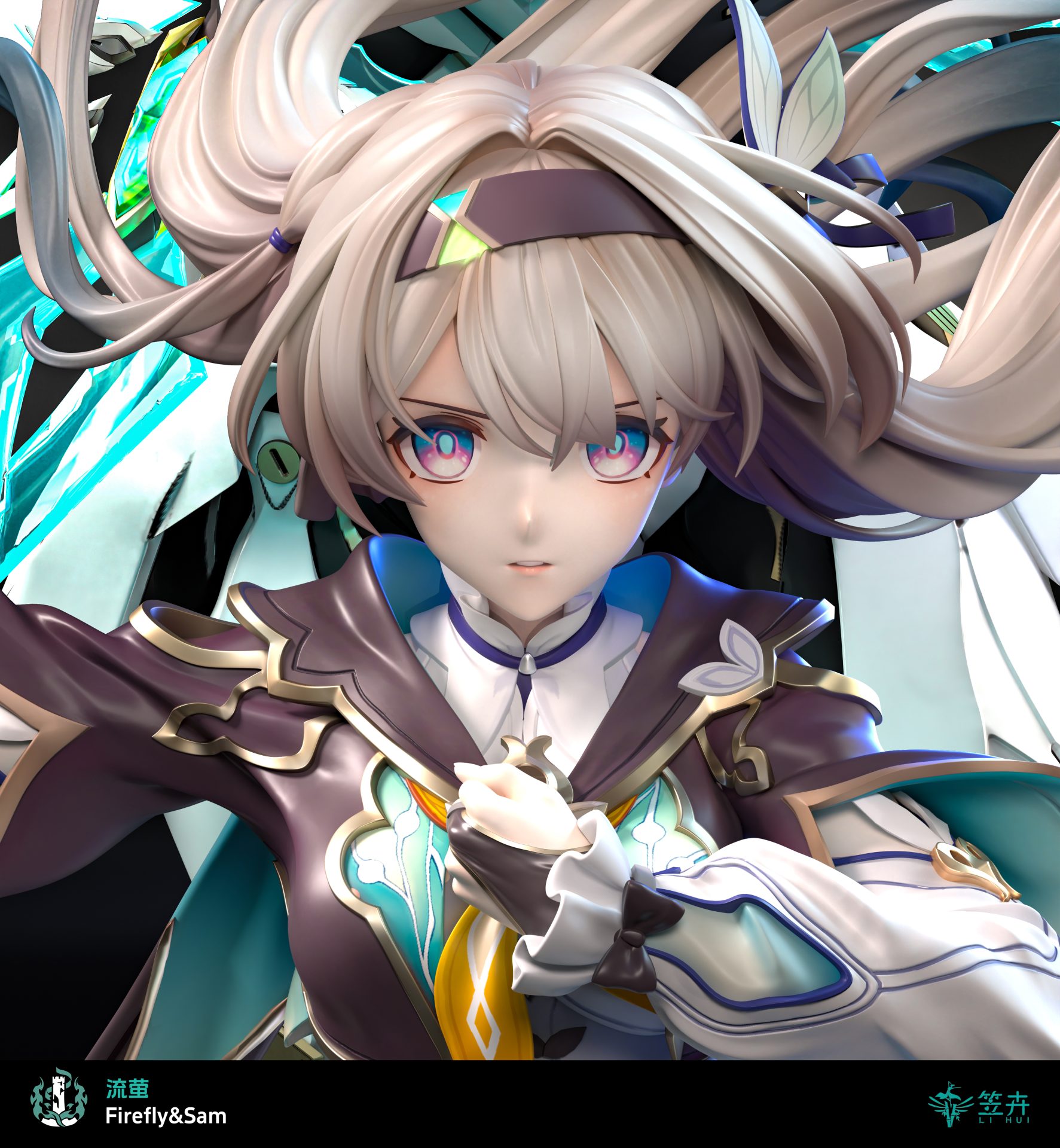 Li Hui Studio 1/6 Scale Honkai Star Rail Firefly & Sam GK Resin STATUE PREORDER - Toy Okoku