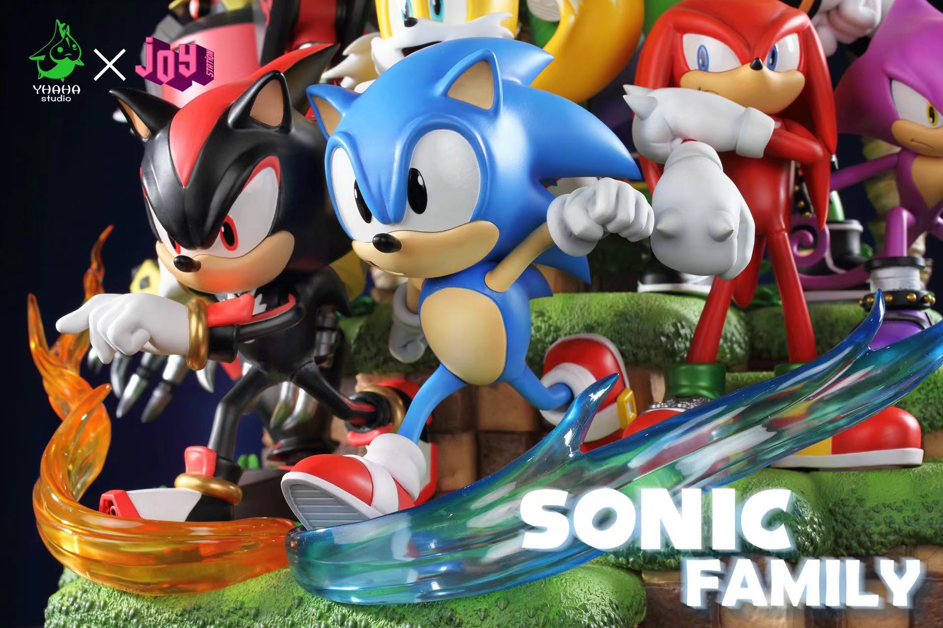 Joy x Yhaha Studio Sonic Family GK Resin Statue PREORDER - Toy Okoku