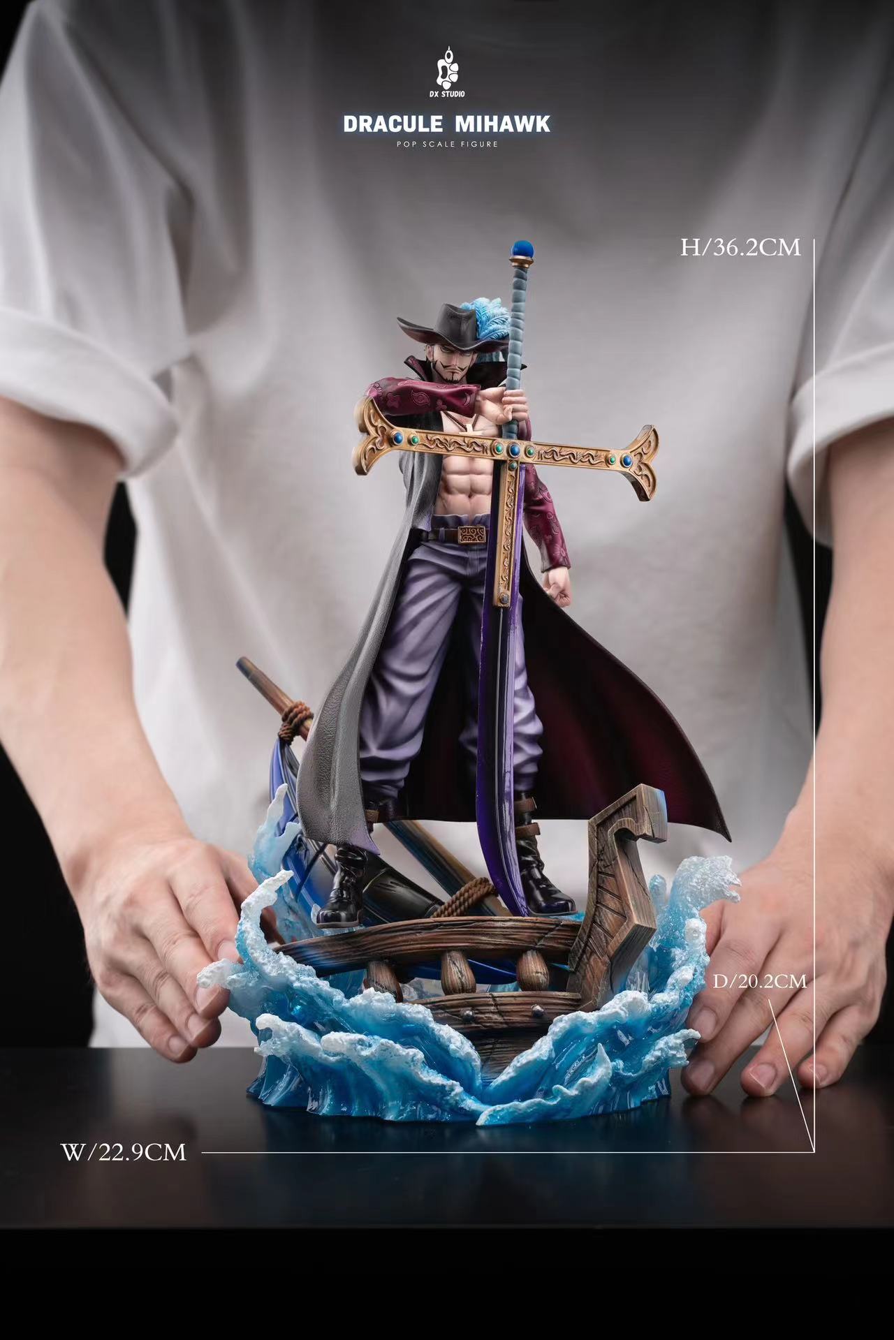 DX Studio OP Dracule Mihawk GK Resin Statue PREORDER - Toy Okoku