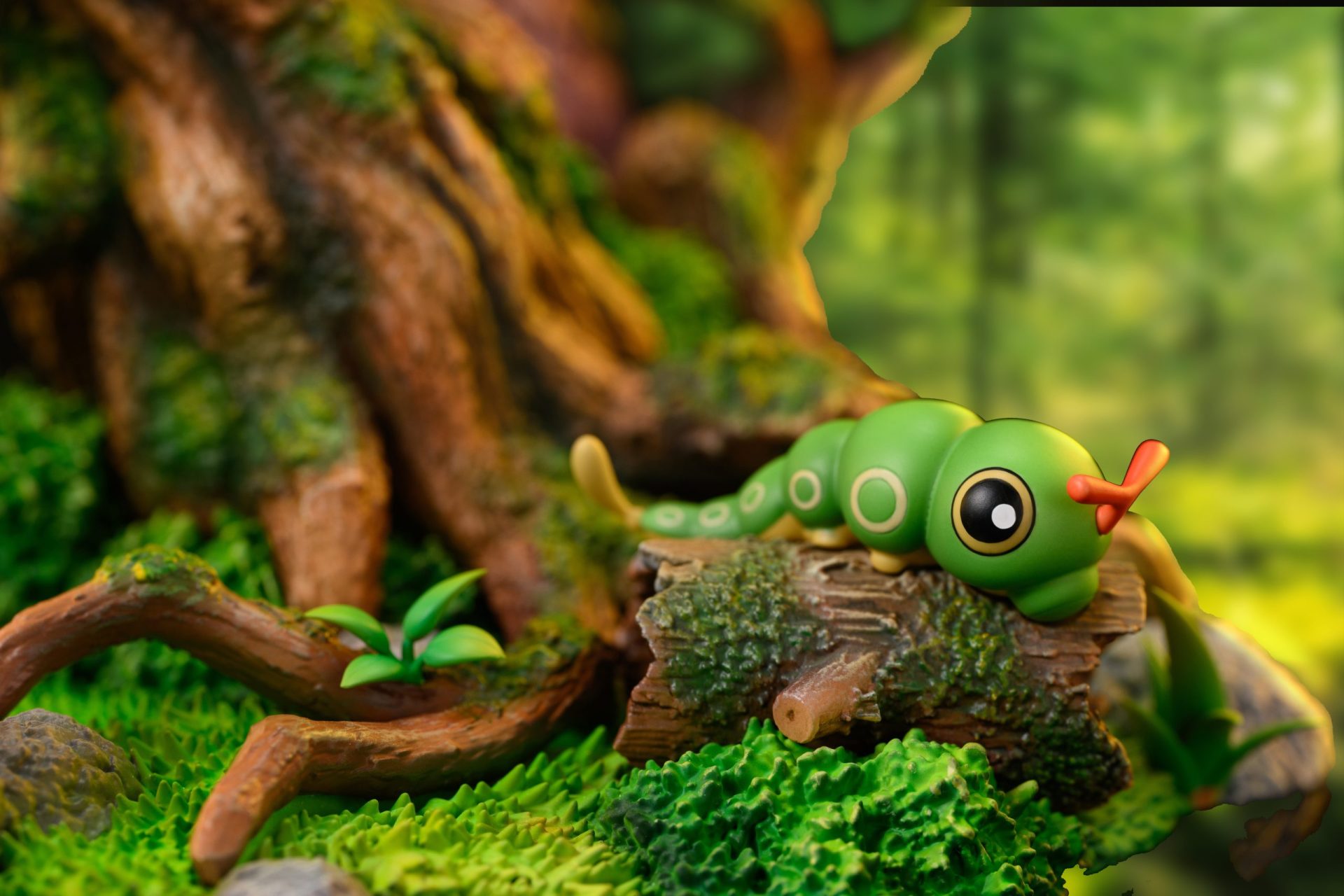 Fairy Studio Caterpie Family GK Statue GK Resin Statue Preorder - Toy Okoku