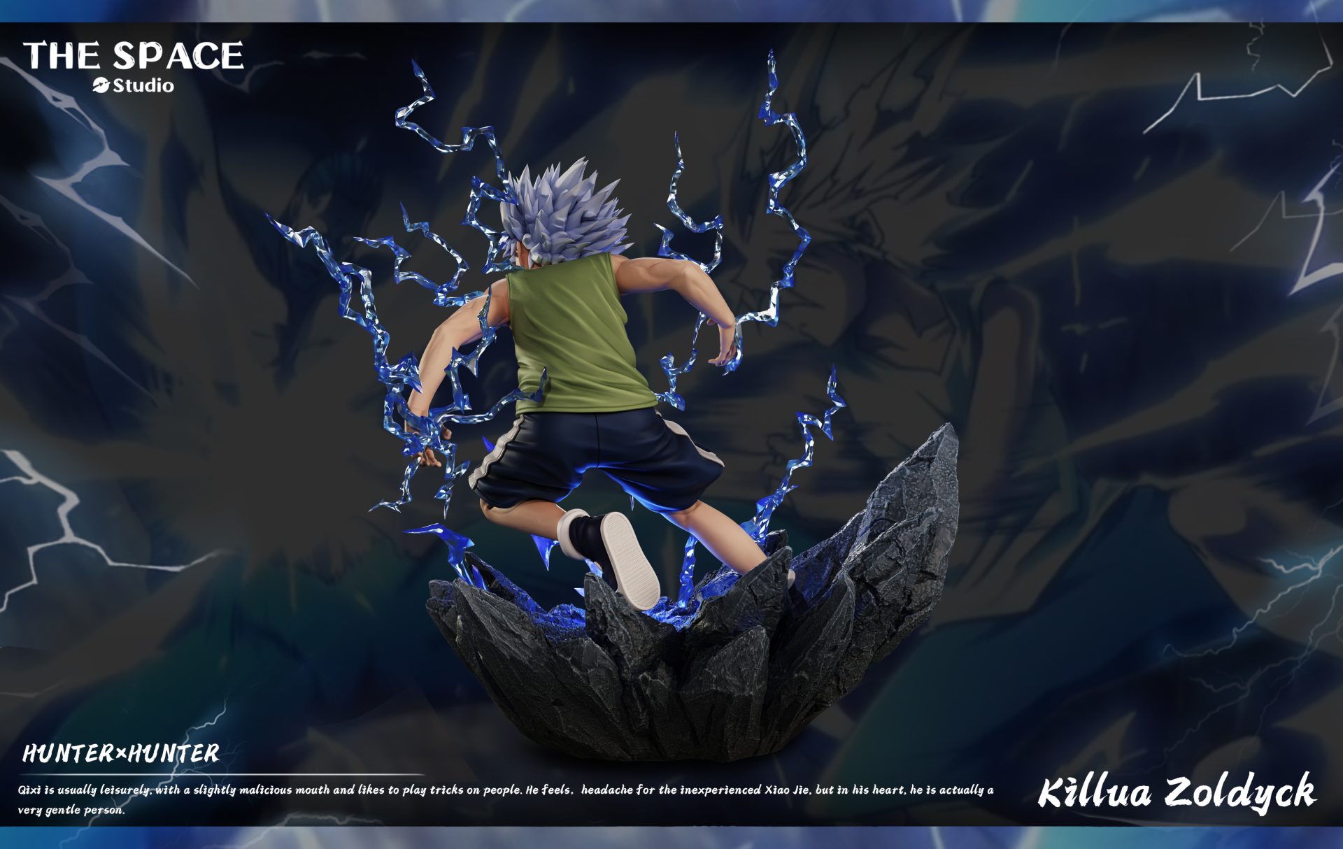 The Space Studio 1/6 Scale Killua GK Resin Statue PREORDER - Toy Okoku