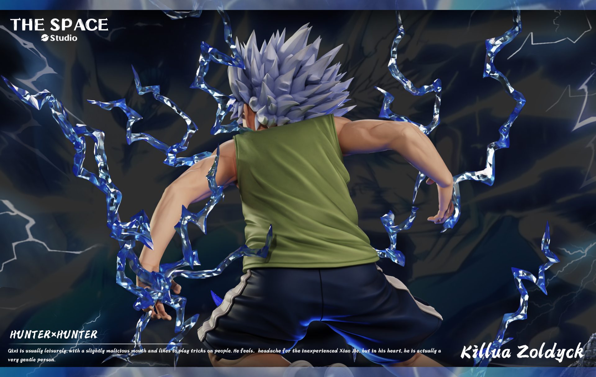 The Space Studio 1/6 Scale Killua GK Resin Statue PREORDER - Toy Okoku