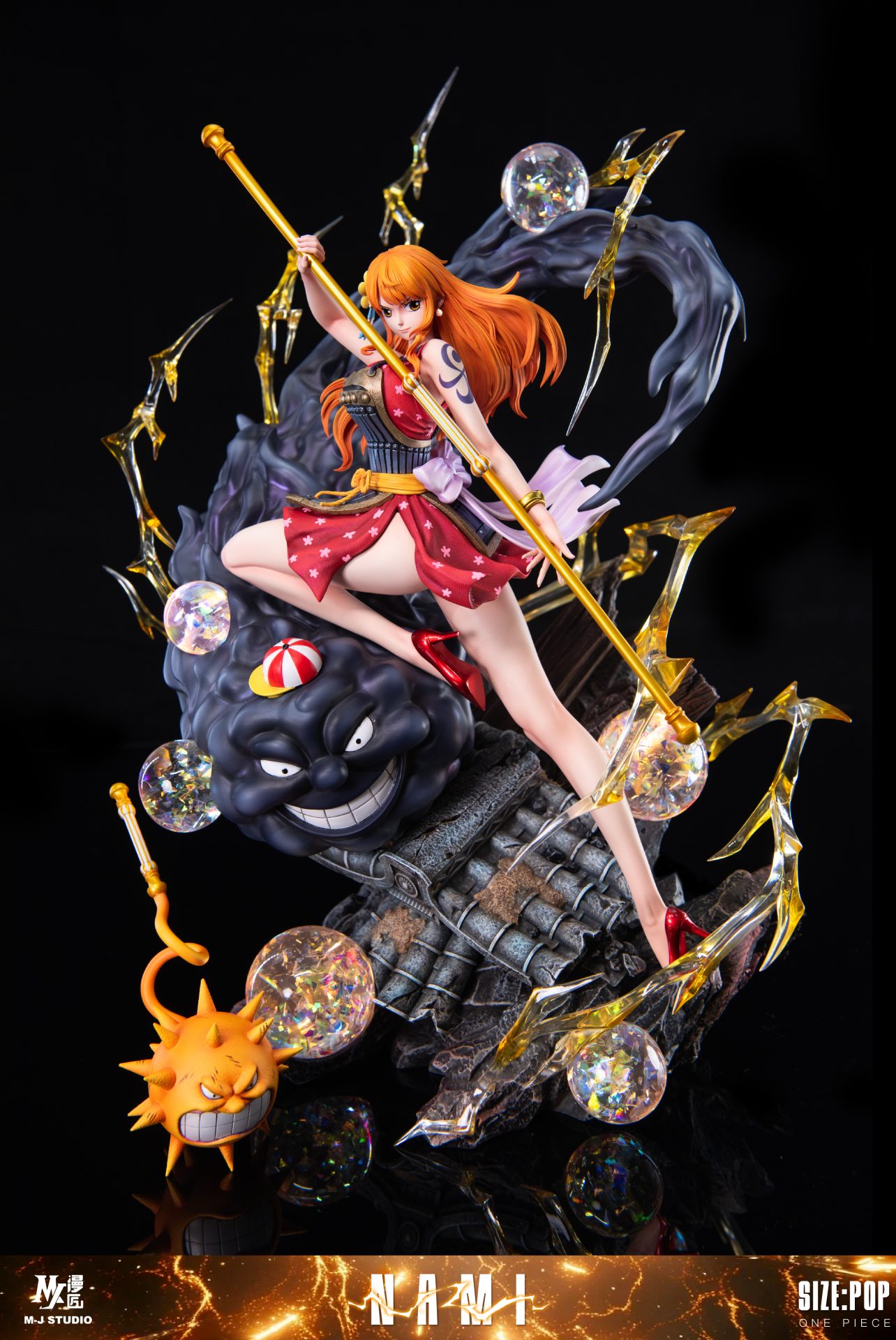 MJ Studio POP Scale OP Nami GK Resin Statue PREORDER - Toy Okoku