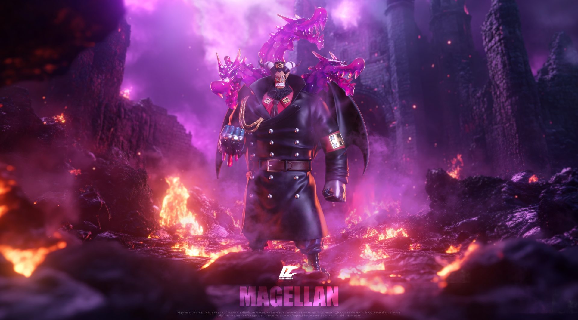 PZ Studio OP Magellan GK Resin Statue PREORDER - Toy Okoku