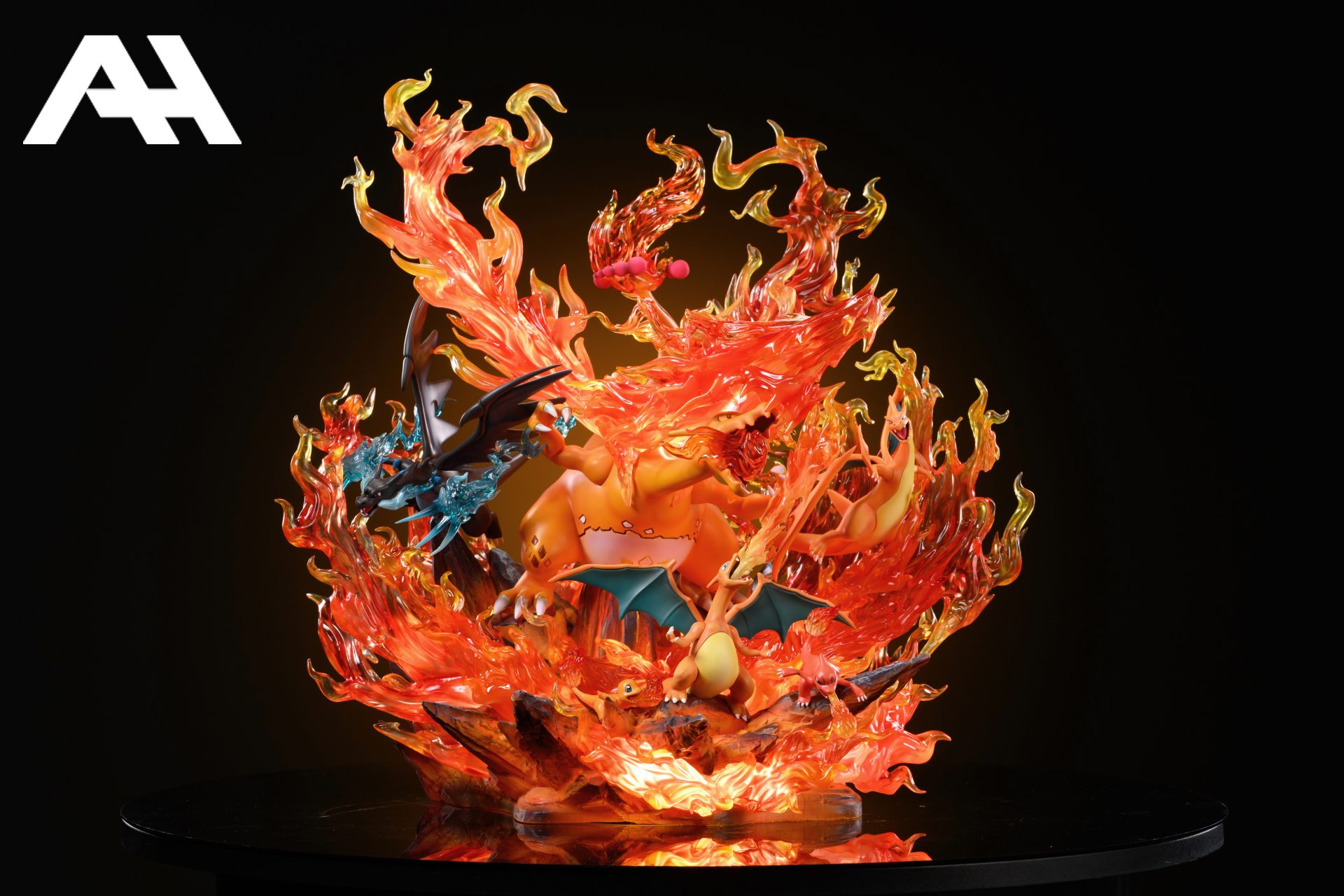 AH Studio Charizard Evolution Series GK Resin Statue PREORDER - Toy Okoku