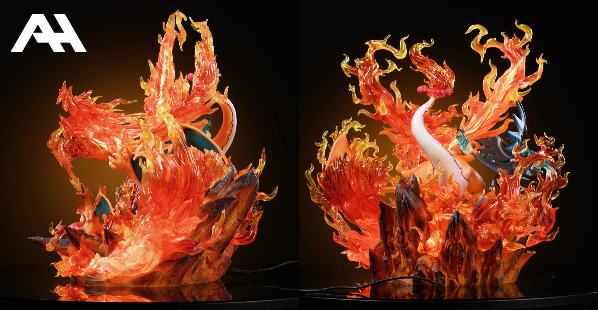 AH Studio Charizard Evolution Series GK Resin Statue PREORDER - Toy Okoku