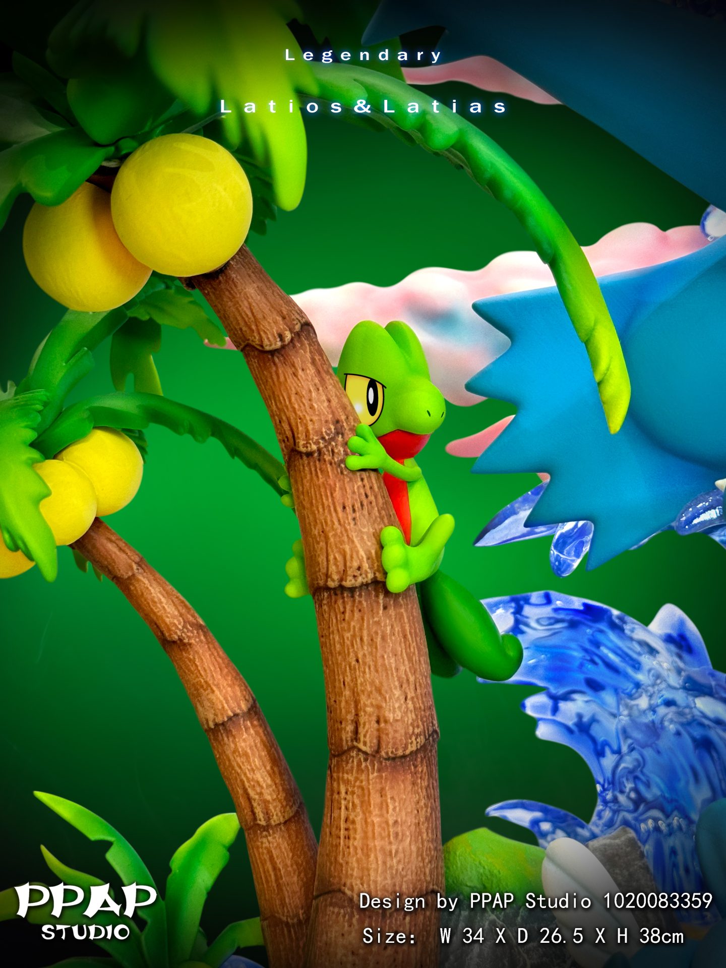 PPAP Studio Latios & Latias GK Resin Statue PREORDER - Toy Okoku