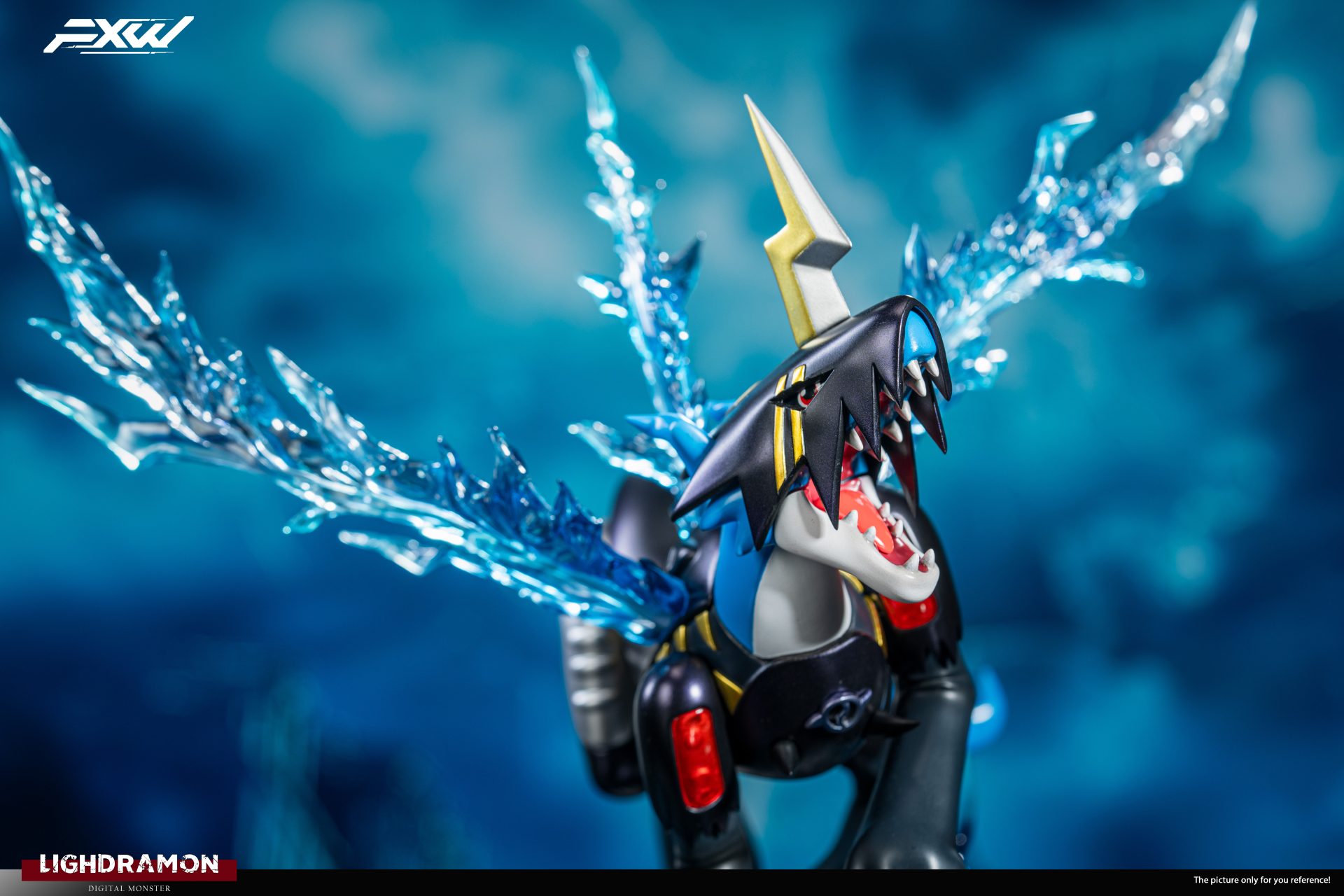 FXW Studio Digimon Lighdramon GK Resin Statue Preorder - Toy Okoku