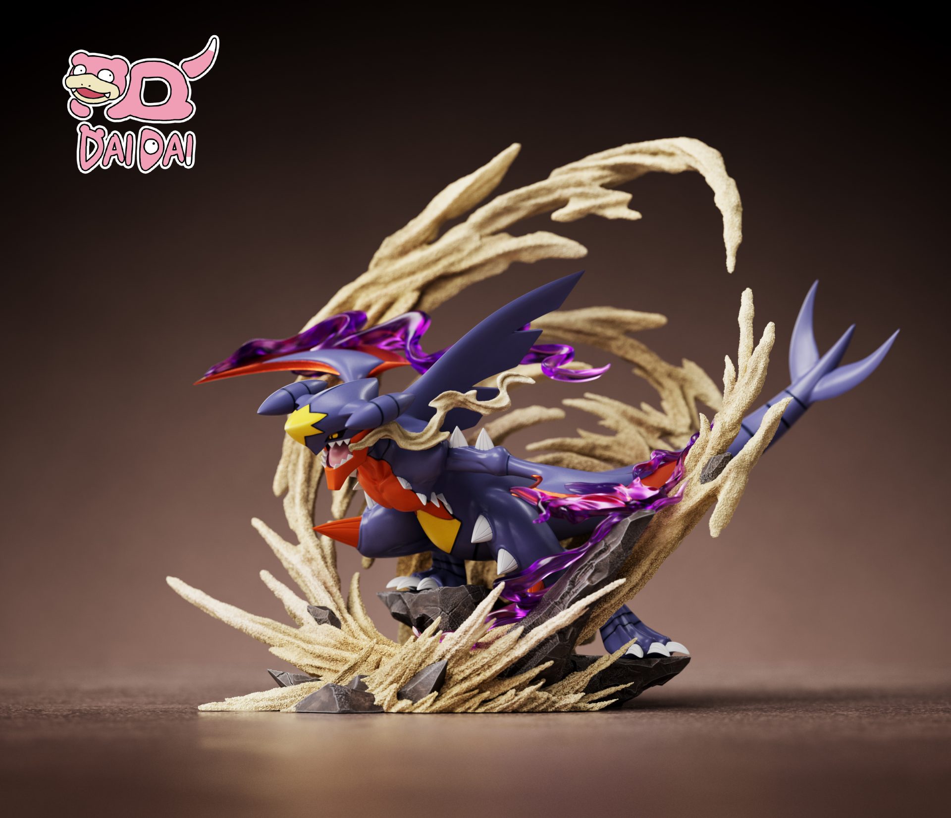 Dai Dai Studio 1/20 Studio Garchomp GK Resin Statue PREORDER - Toy Okoku