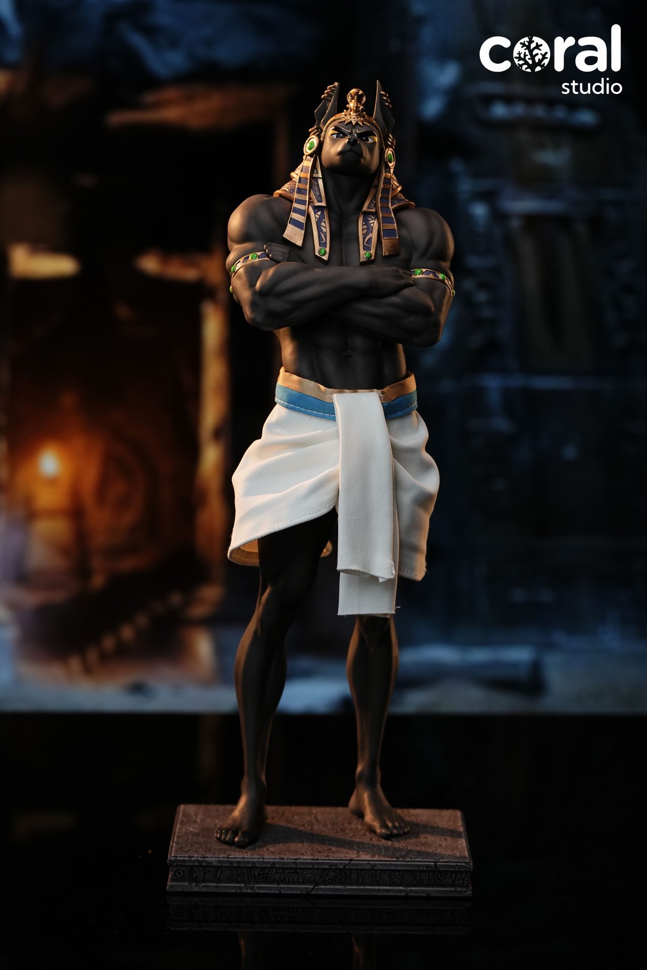 Coral Studio 1/6 Scale Anubis GK Resin Statue PREORDER - Toy Okoku