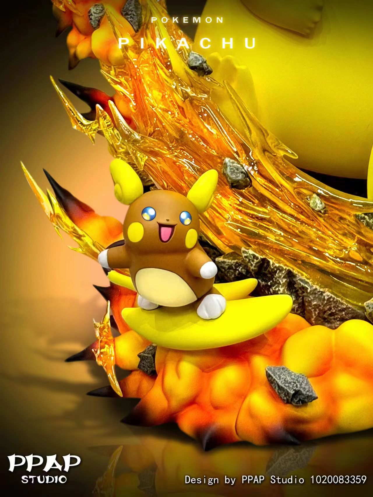 PPAP Studio Gigantomax Pikachu GK Resin Statue PREORDER - Toy Okoku