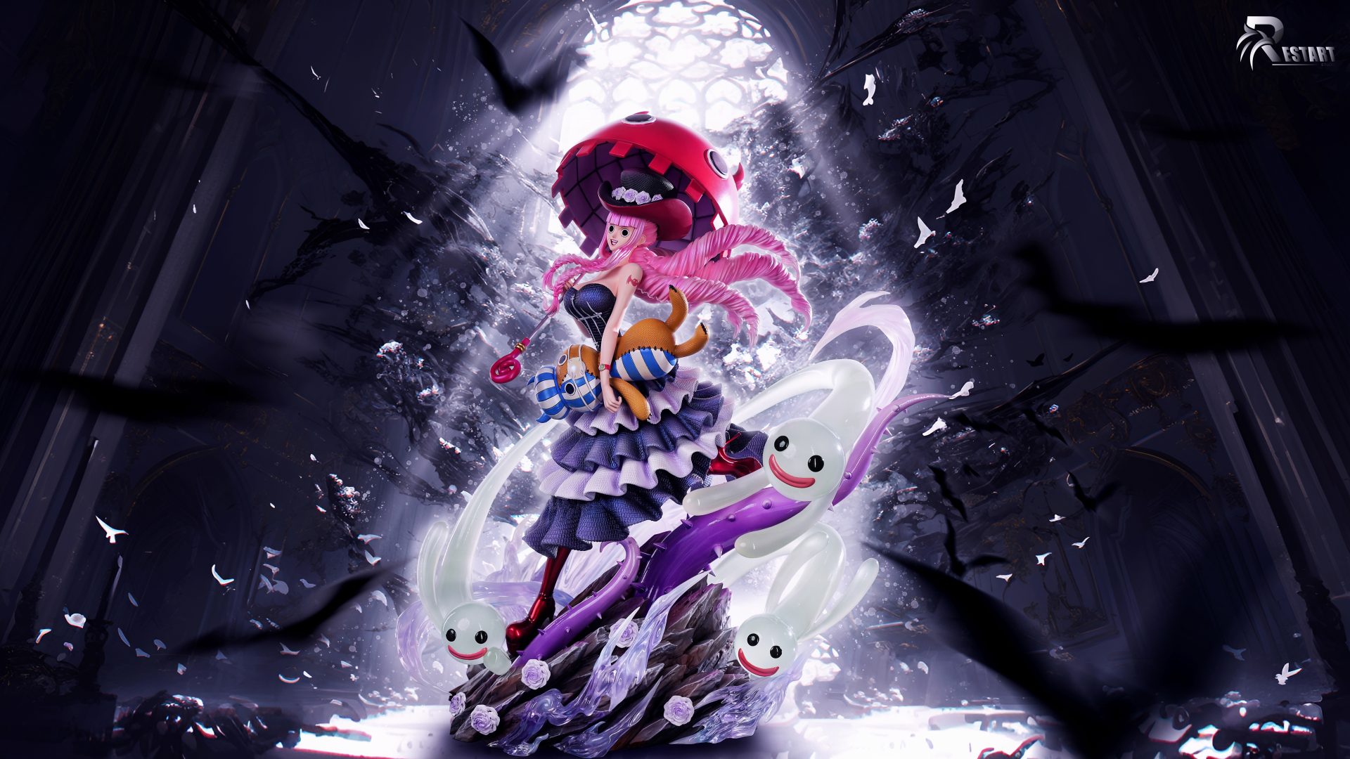 Reset Studio OP Ghost princess Perona GK Resin Statue PREORDER - Toy Okoku