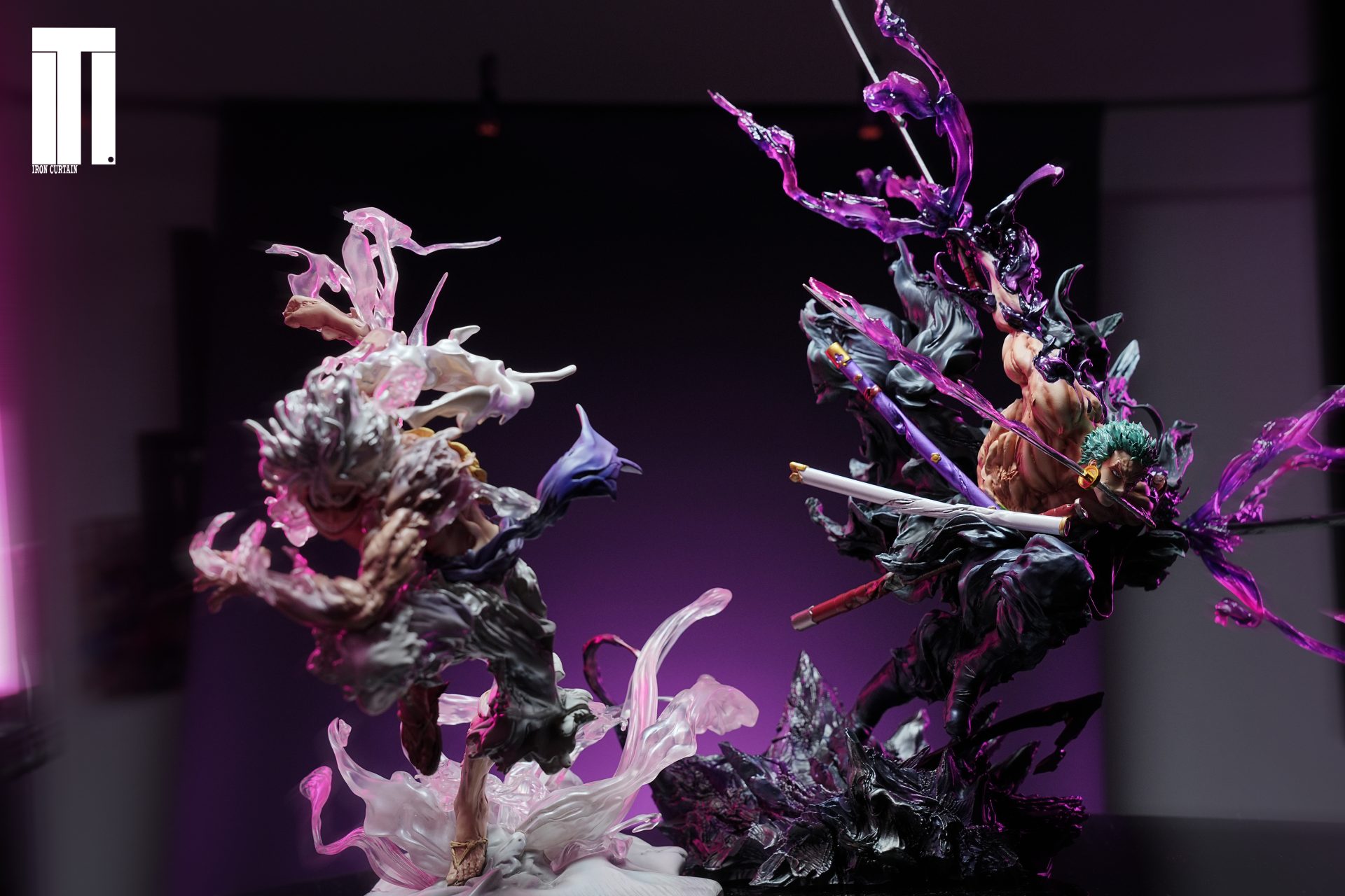 Iron Curtain Studio OP Demon Zoro GK Resin Statue PREORDER - Toy Okoku