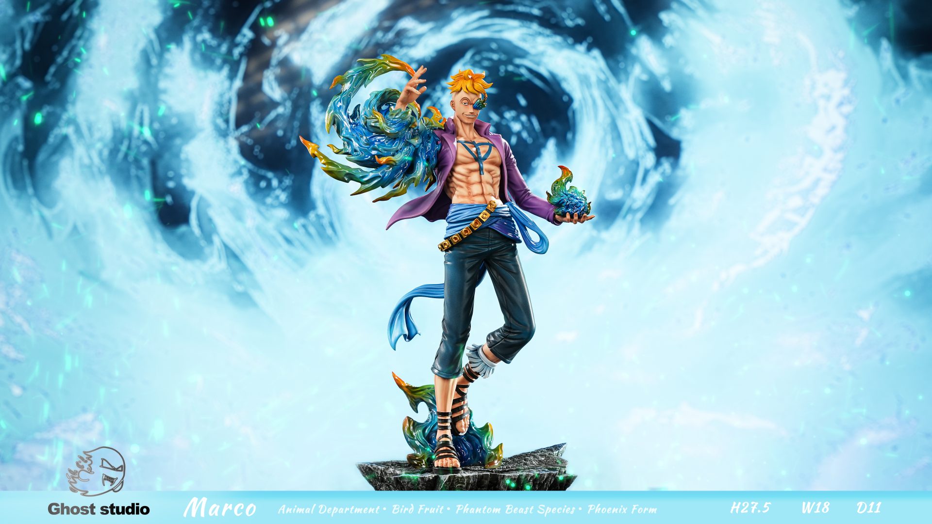 Ghost Studio POP scale OP Marco GK Resin Statue PREORDER - Toy Okoku