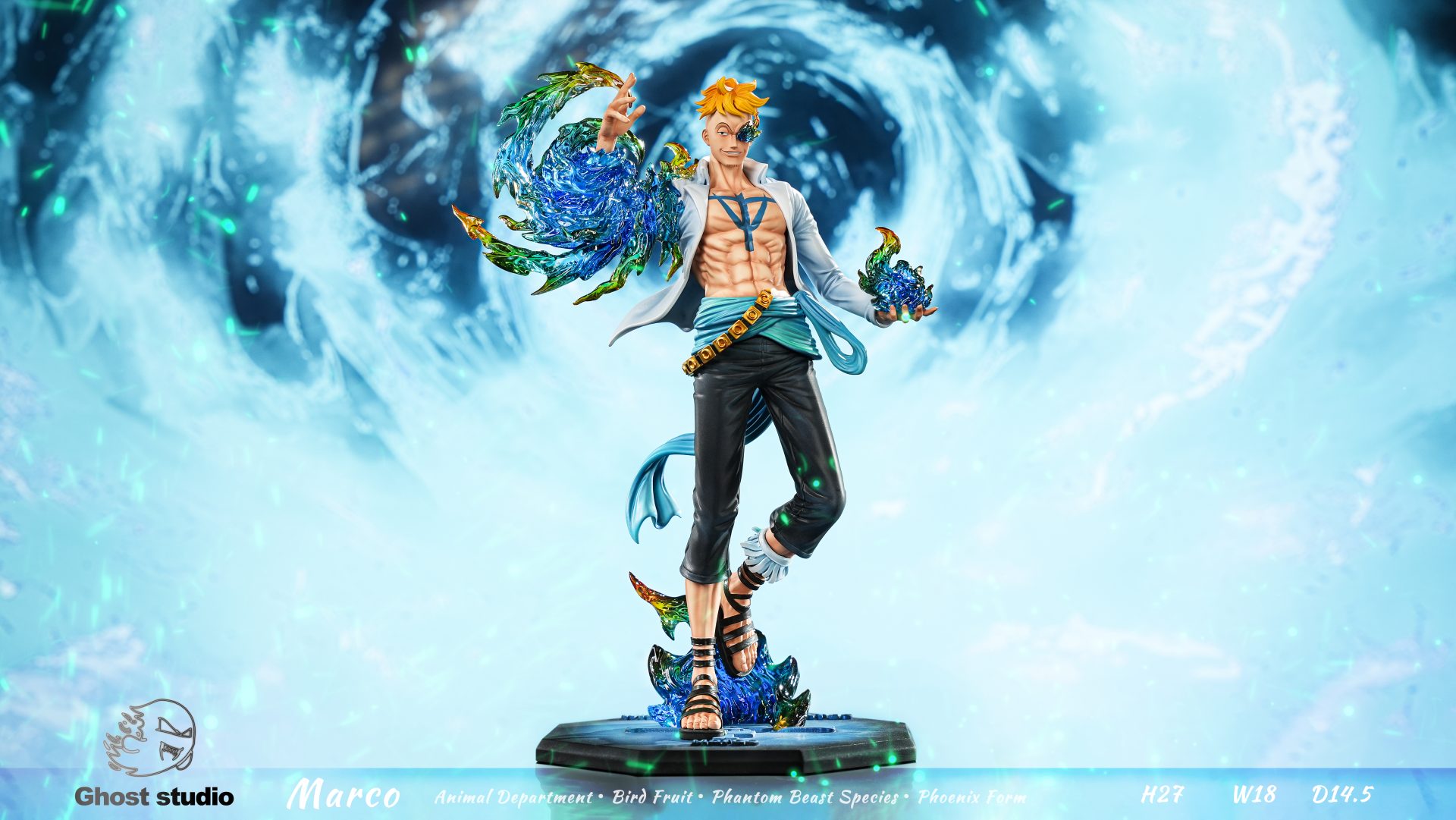 Ghost Studio POP scale OP Marco GK Resin Statue PREORDER - Toy Okoku