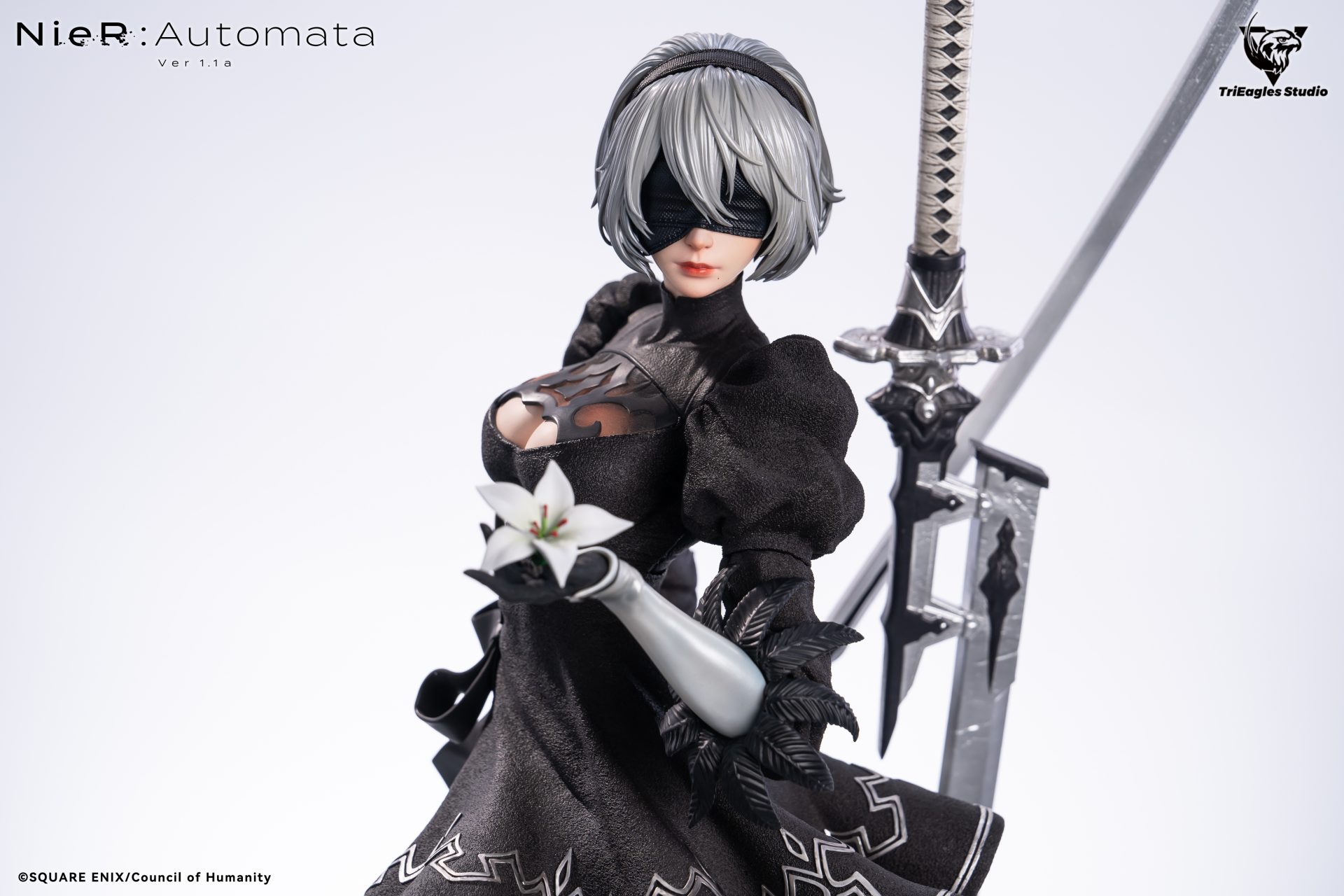 Trieagles Studio 1/4 Scale NieR: Automata 2B Licensed Resin STATUE ...