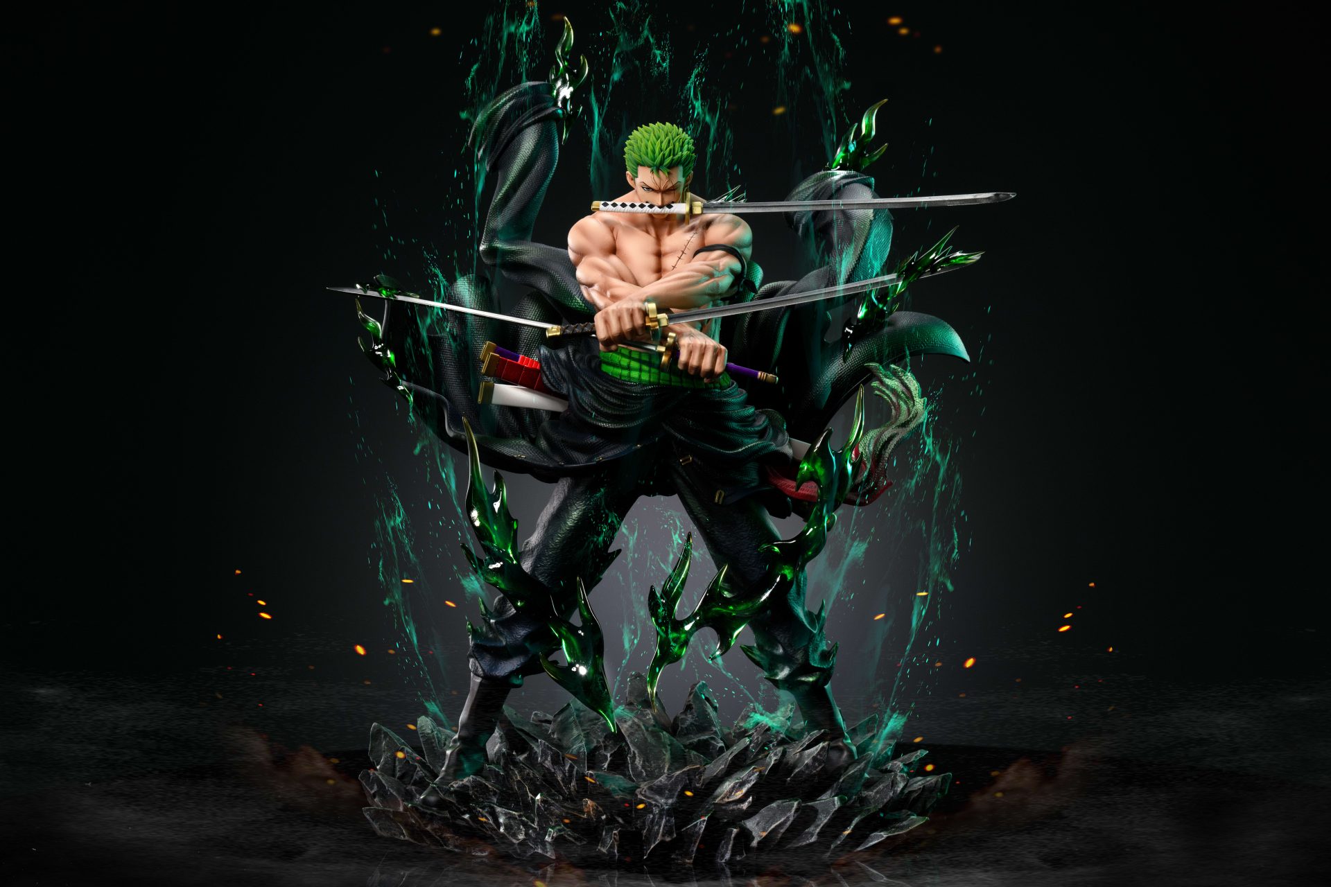 TH Studio OP Zoro GK Resin Statue PREORDER - Toy Okoku