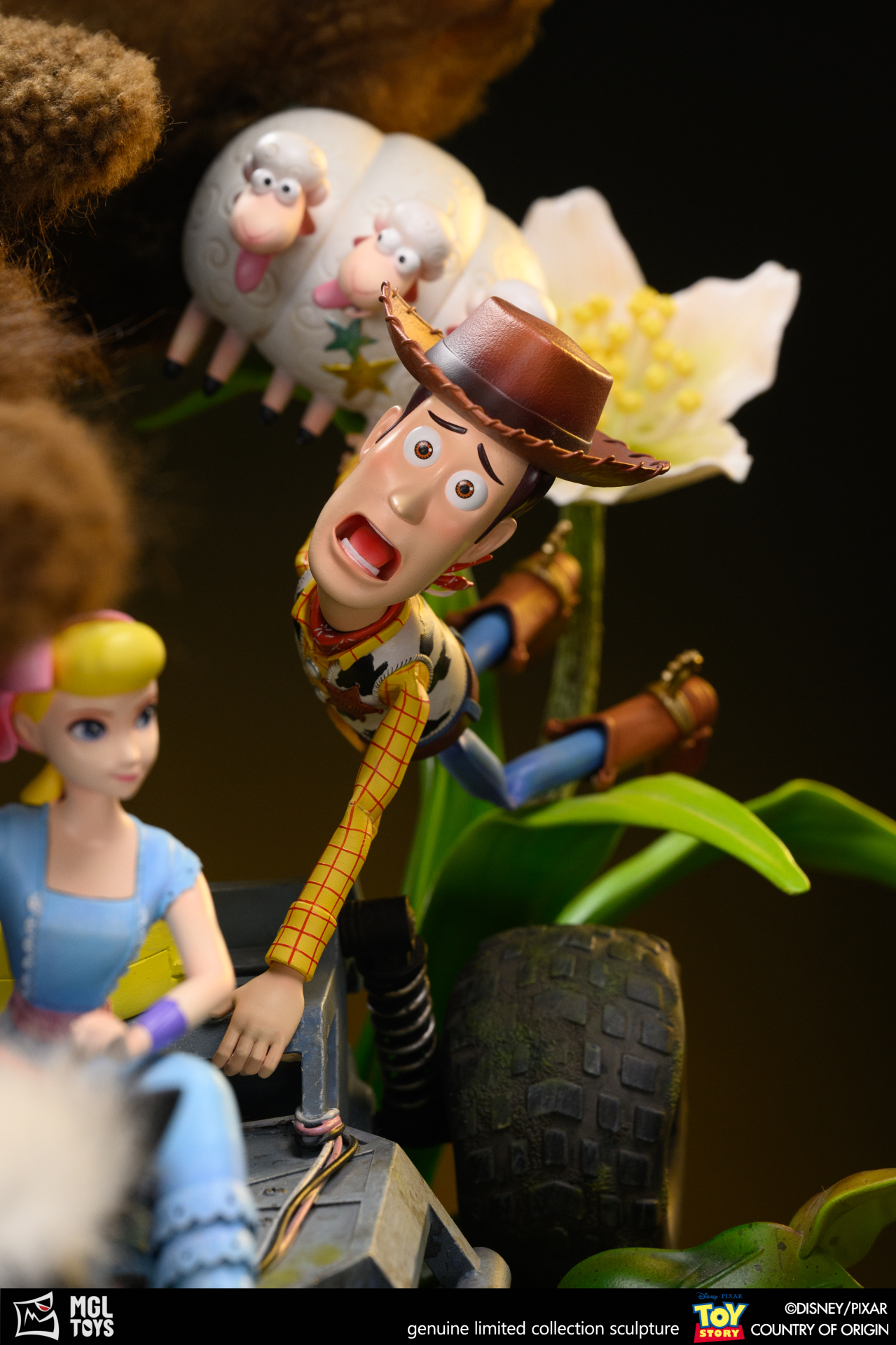 MGL TOYS Toy Story Series #4 Woody & Shepherdess Licensed Resin STATUE ...