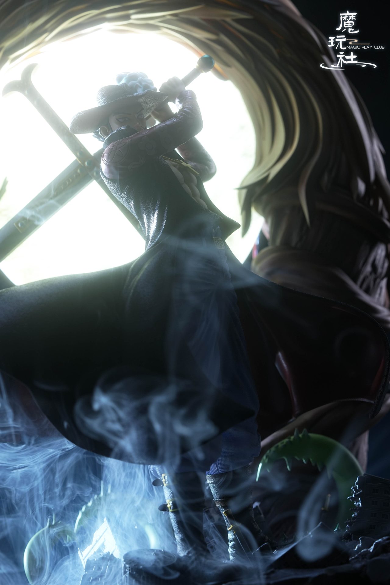 Magic Play Club Studio 1/6 Scale OP Dracule Mihawk GK Resin Statue ...