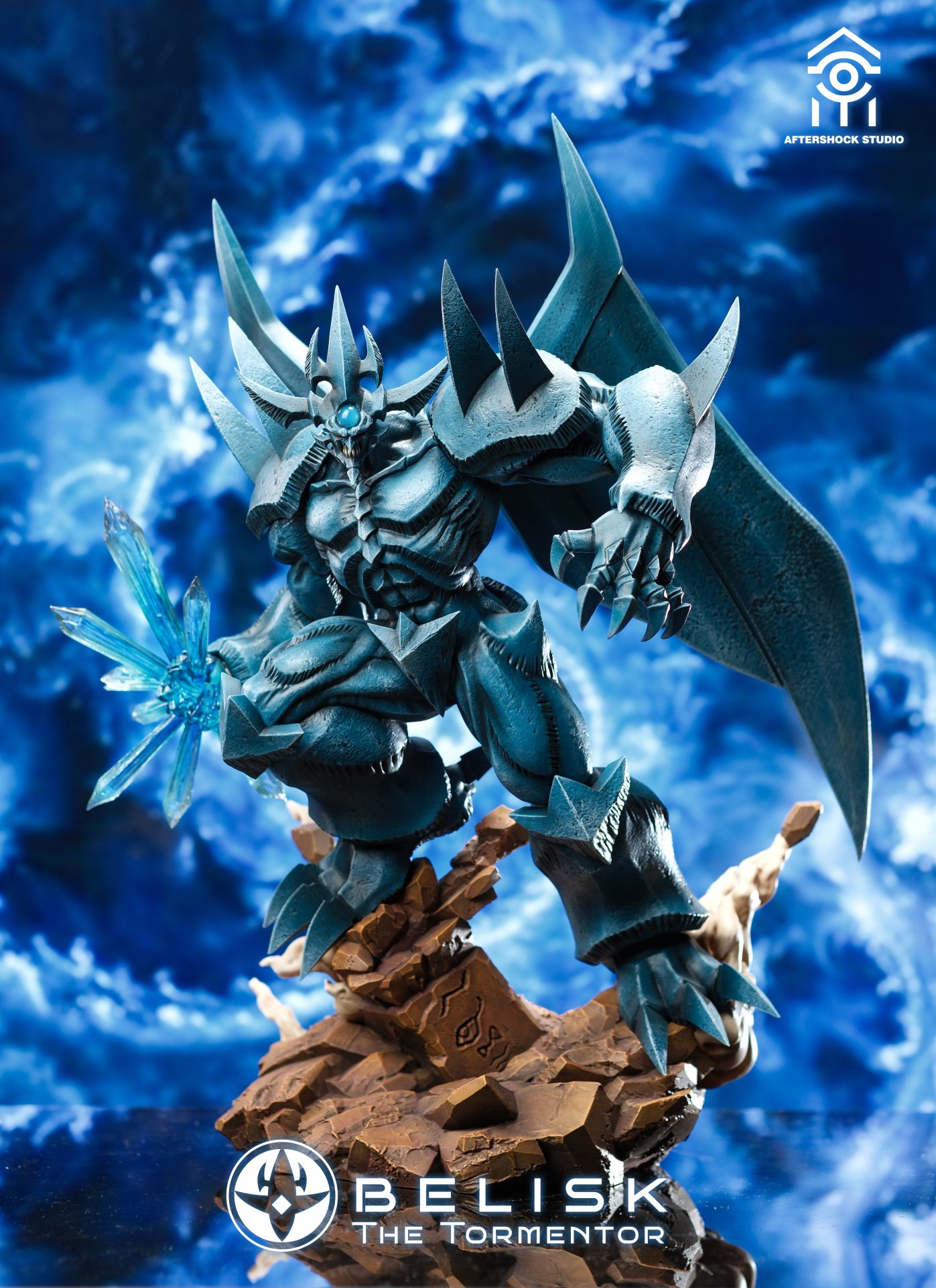 Aftershock Studio Yu Gi Oh Obelisk the Tormentor & Seto Kaiba GK Resin ...