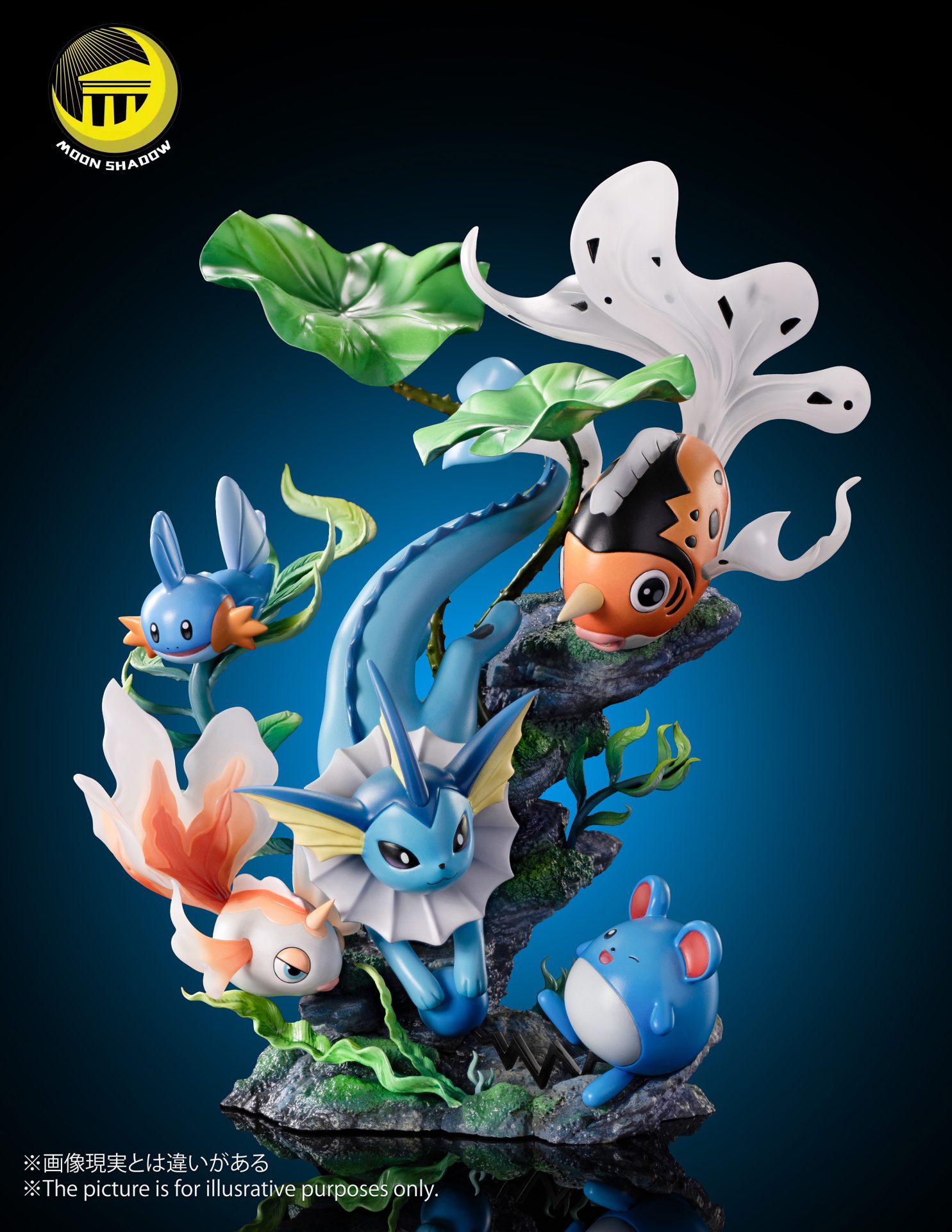 Moon Shadow Studio Vaporeon GK Resin Statue PREORDER - Toy Okoku
