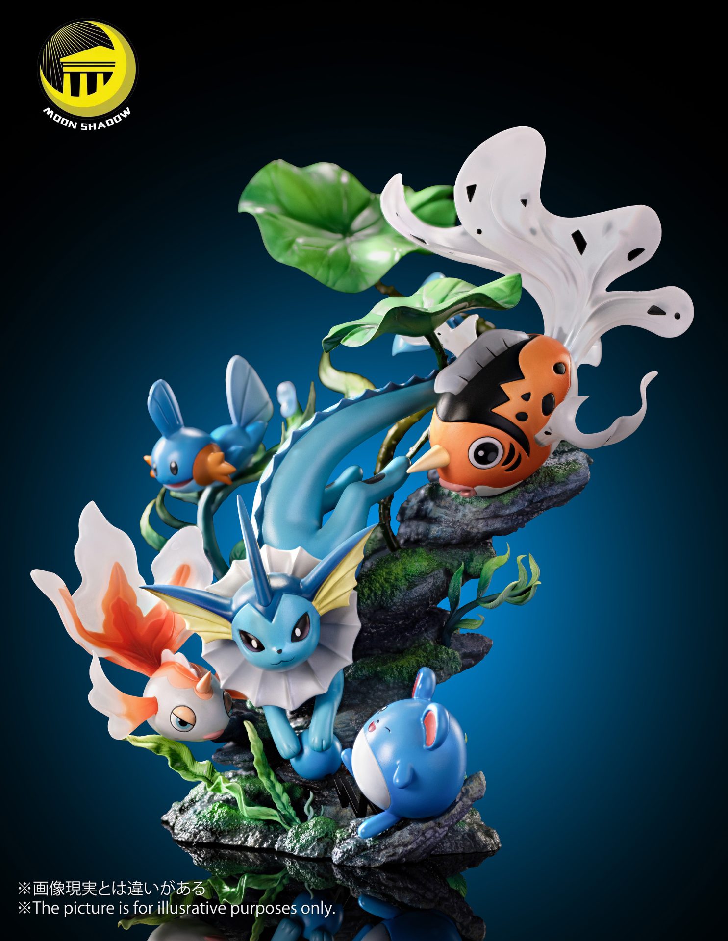 Moon Shadow Studio Vaporeon GK Resin Statue PREORDER - Toy Okoku