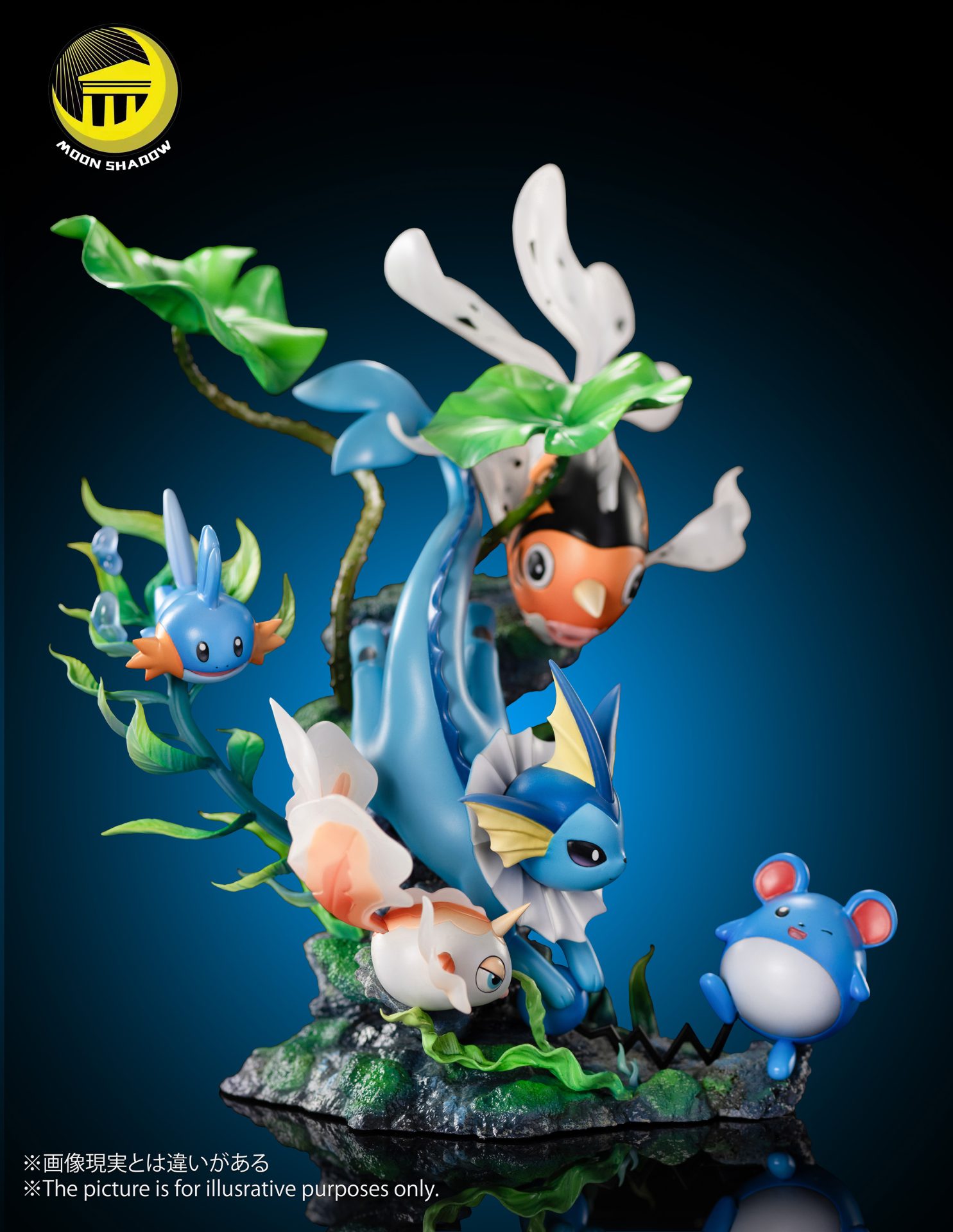 Moon Shadow Studio Vaporeon GK Resin Statue PREORDER - Toy Okoku