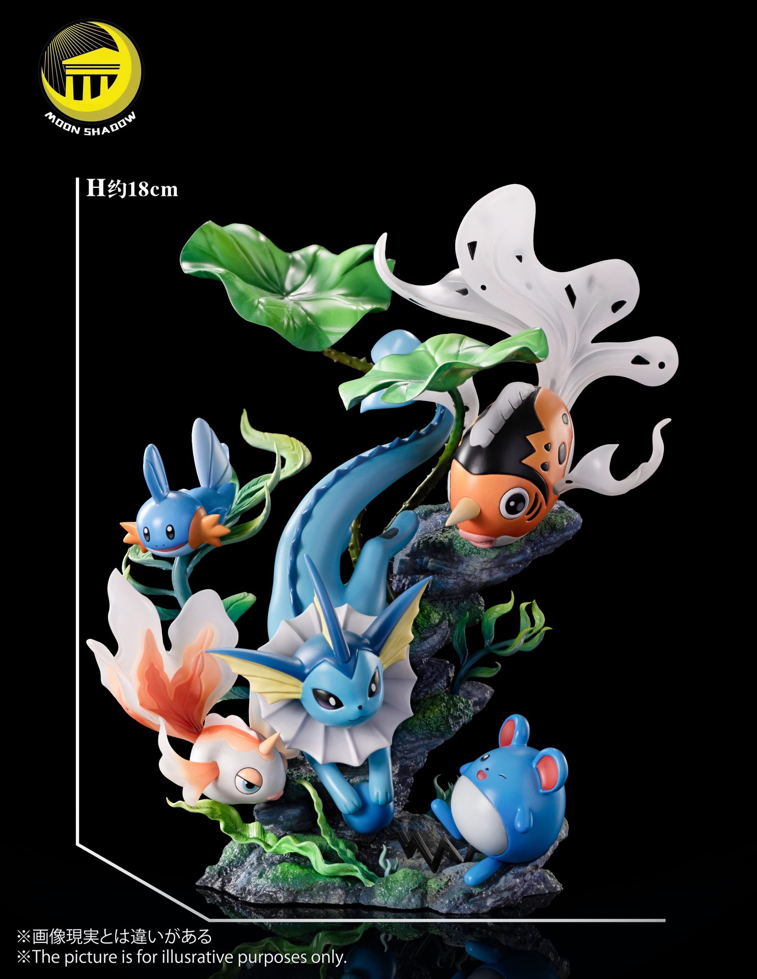 Moon Shadow Studio Vaporeon GK Resin Statue PREORDER - Toy Okoku