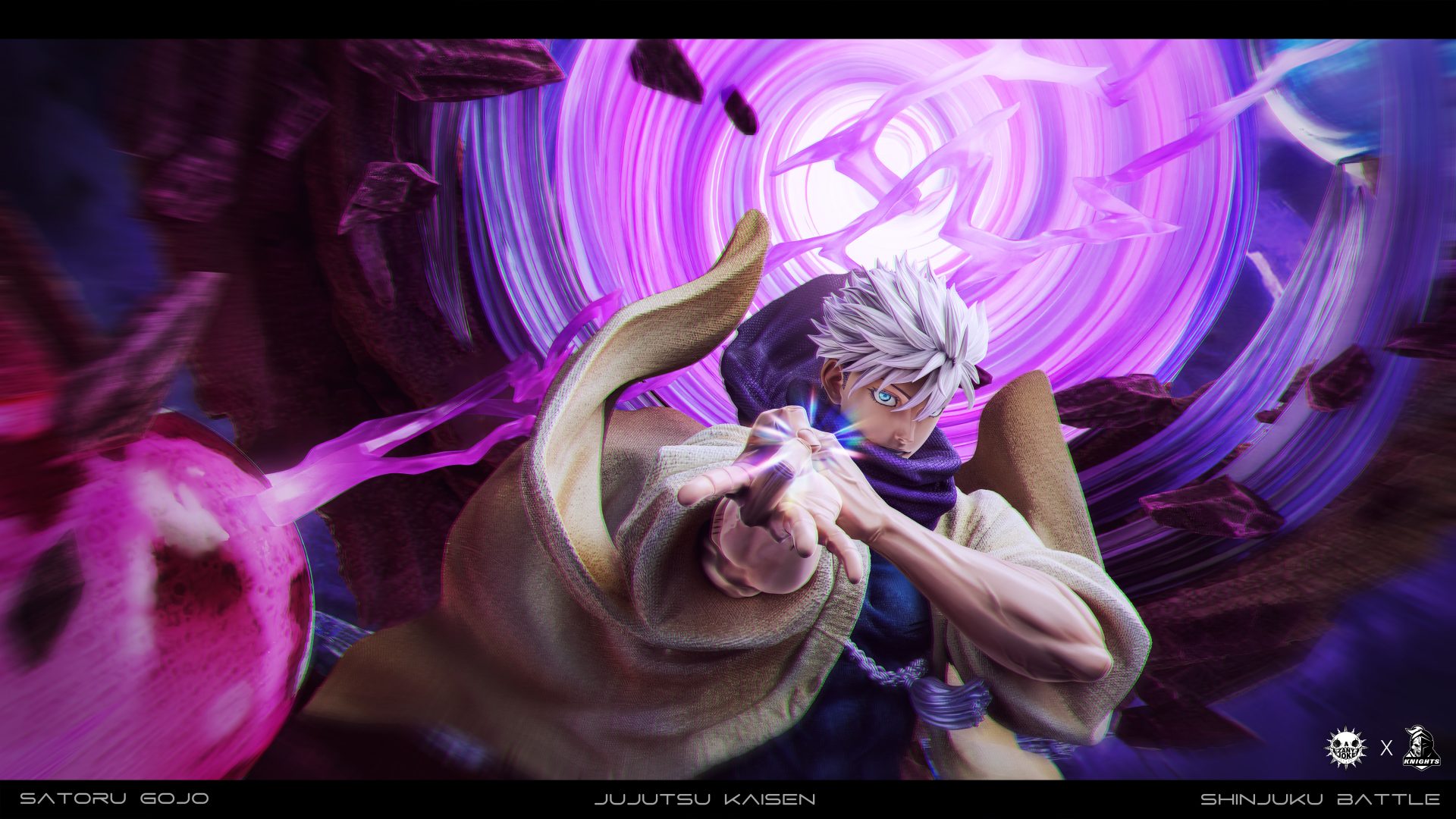 Gojo Satoru Battle of the Demon Realm Resin Statue PREORDER