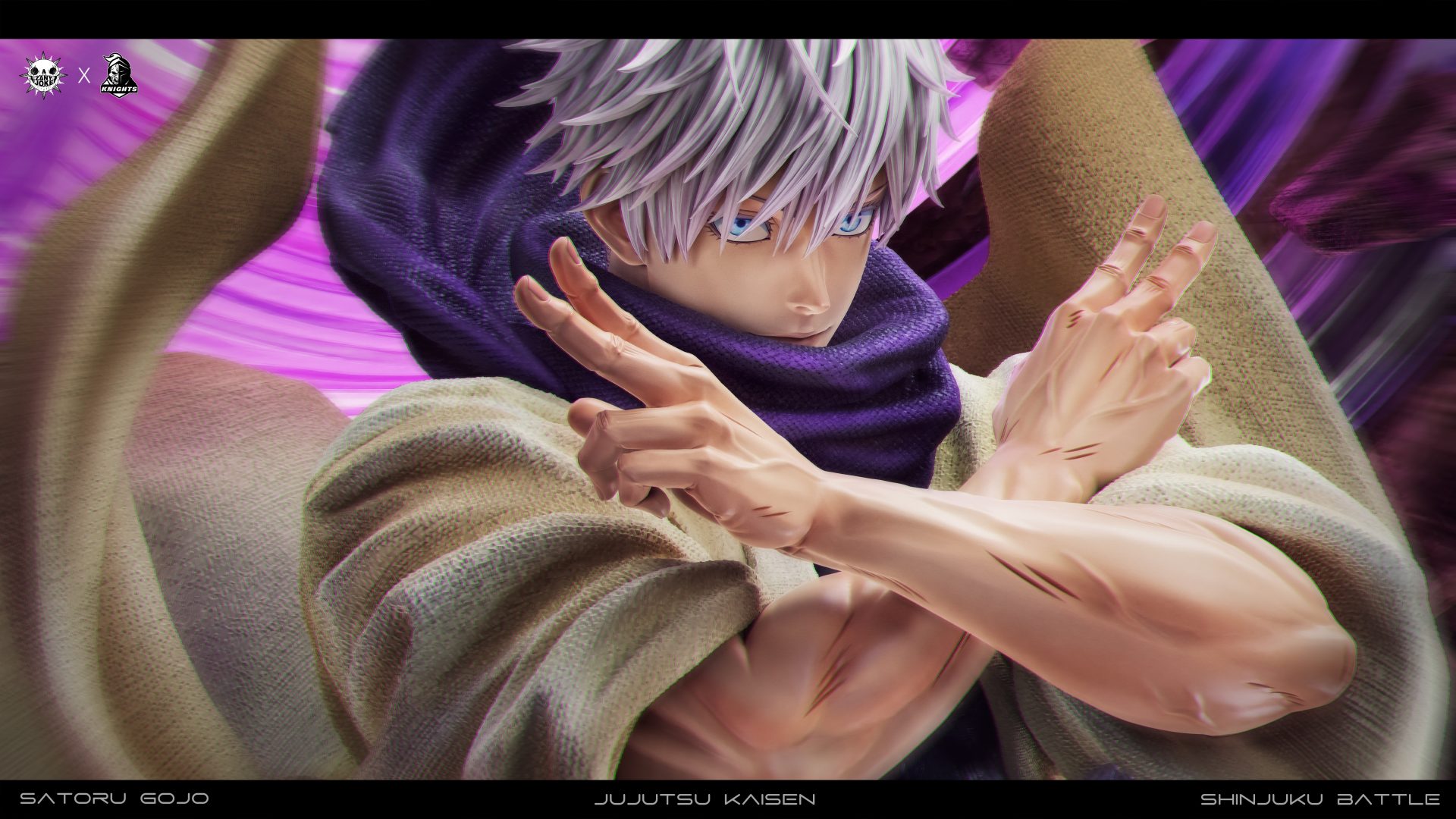 Gojo Satoru Battle of the Demon Realm Resin Statue PREORDER