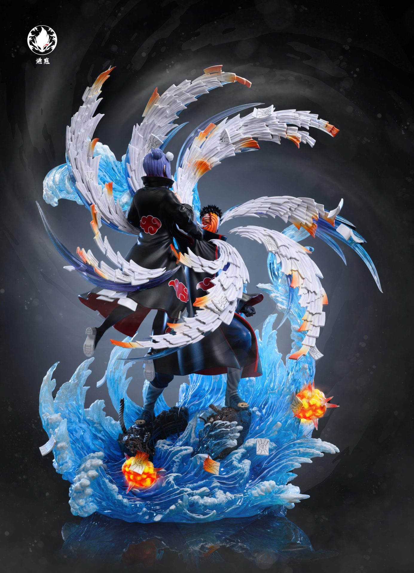 Naruto Tobi Obito Naruto Uchiha Obito Action Figure Gk Pvc Anime 31Cm