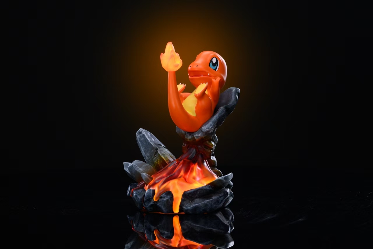 DREAM ELF Studio Charmander Night Light GK Resin Statue PREORDER - Toy ...